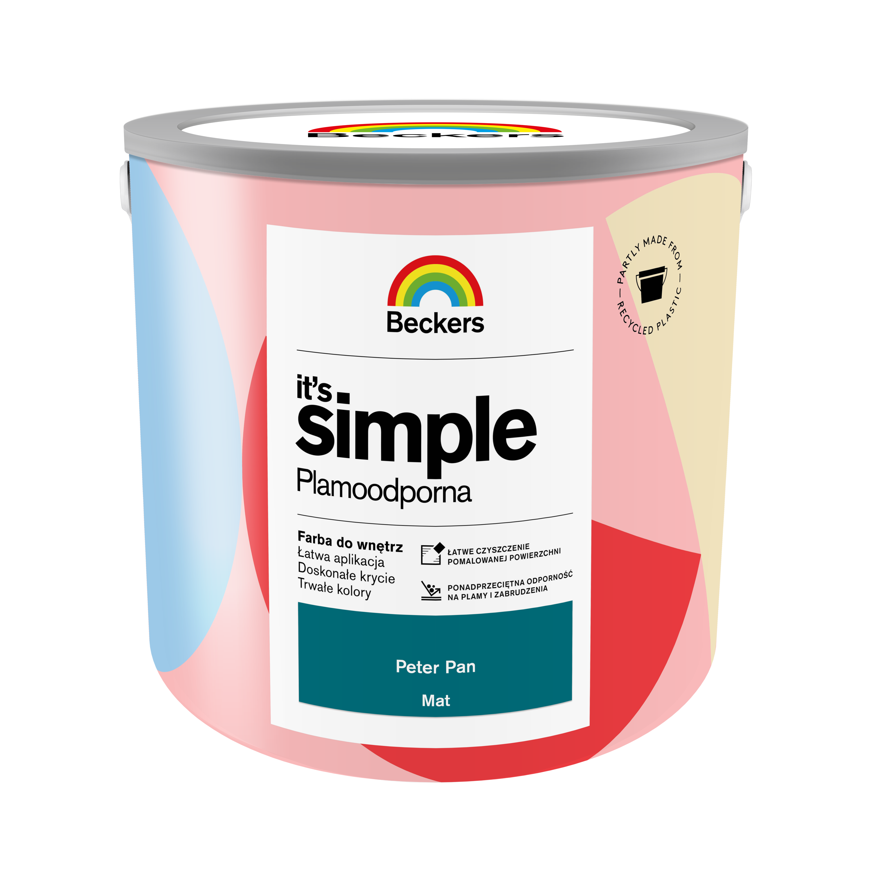 Farba plamoodporna IT'S SIMPLE Peter Pan 2,5 l Beckers - Bricomarche.pl