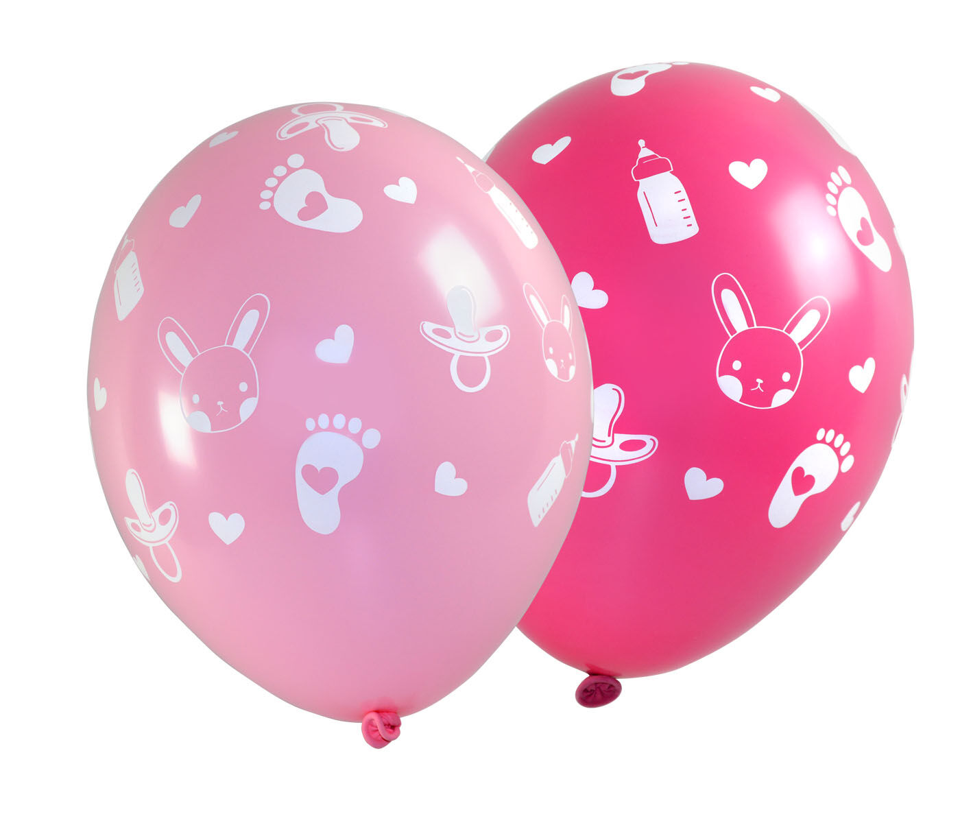 Balon Baby shower dziewczynka 28 cm 5 sztuk - Bricomarche.pl