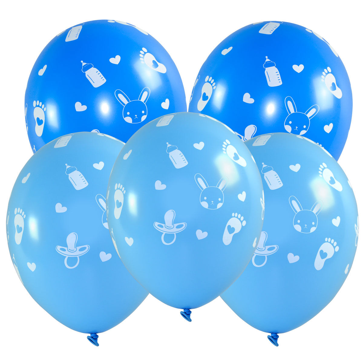 Balon Baby shower chłopiec 5 sztuk - Bricomarche.pl