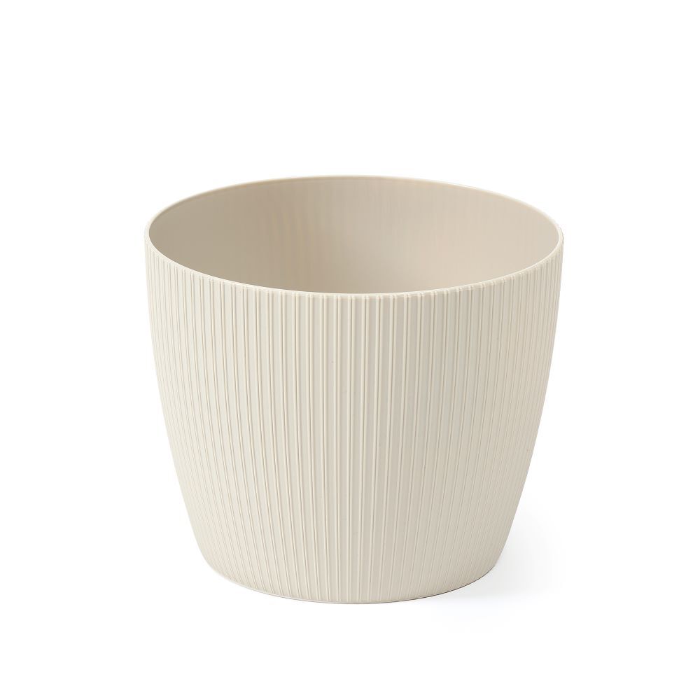 Donica Magnolia Jumper Eco Recycled 16 cm beżowy - Bricomarche.pl