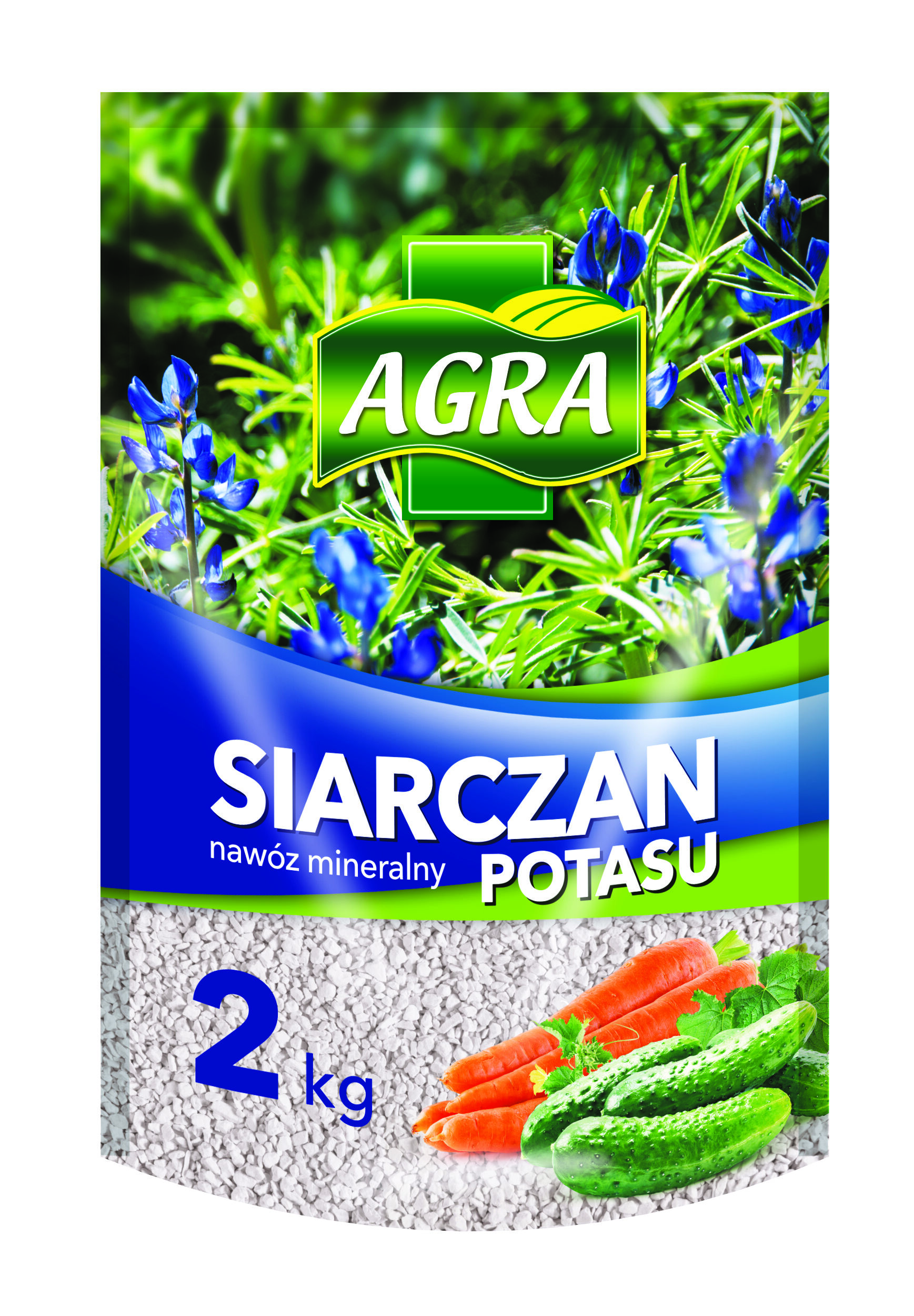 Nawóz mineralny siarczan potasu granulowany 2 kg Agra - Bricomarche.pl