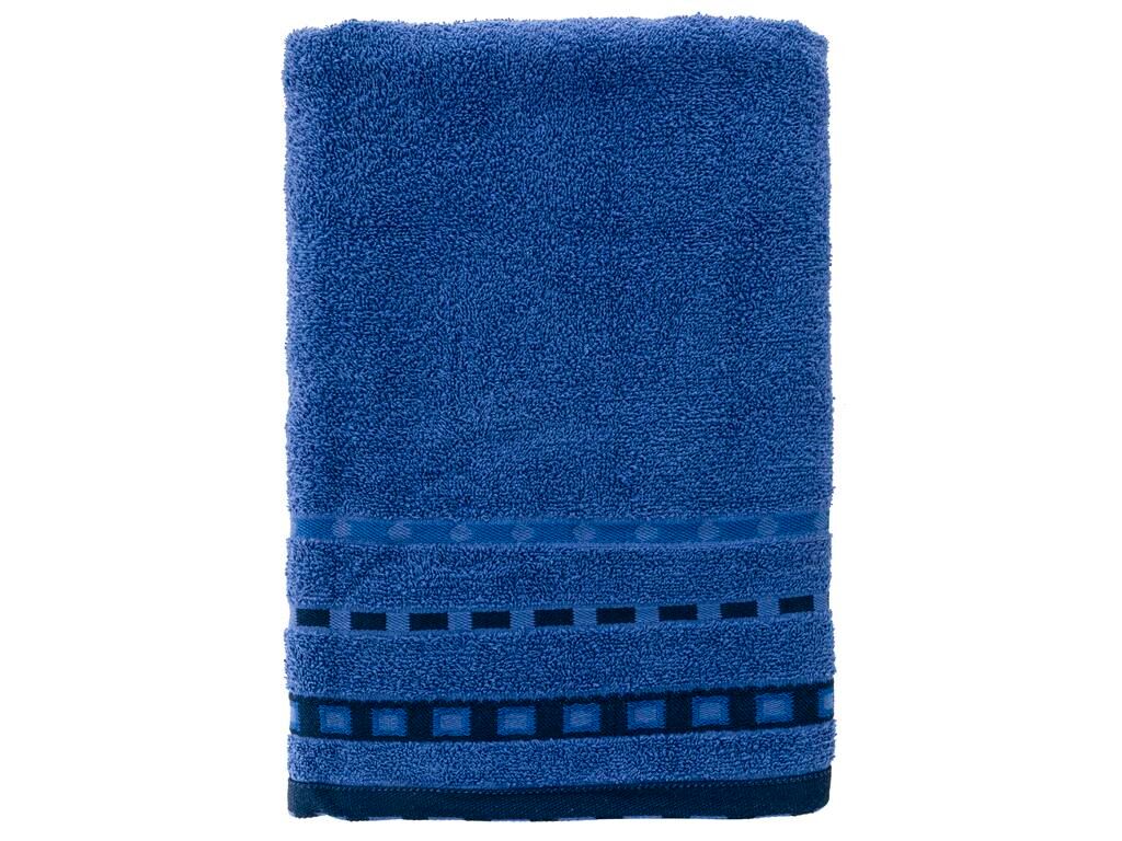 Ręcznik Michael Basic 70 x 140 cm niebieski - Bricomarche.pl