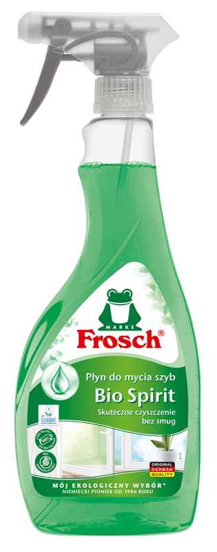 Płyn do mycia szyb Bio Spirit 500 ml Frosch - Bricomarche.pl