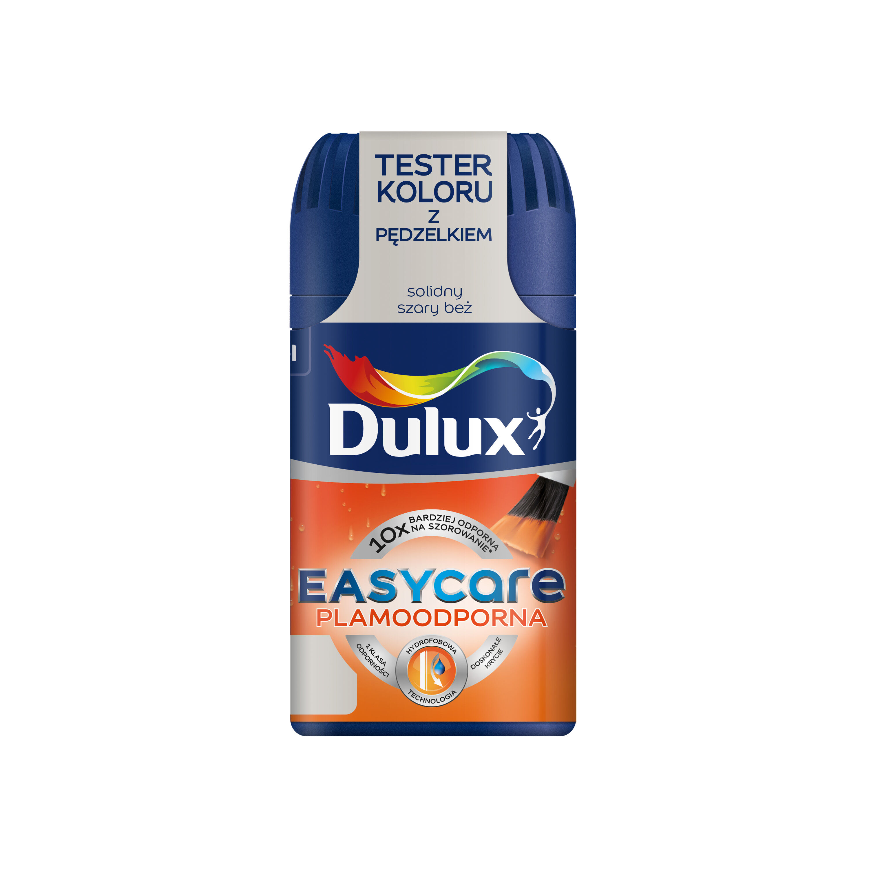 Farba lateksowa Dulux EasyCare Solidny Szary Beż 0,05 l Dulux ...