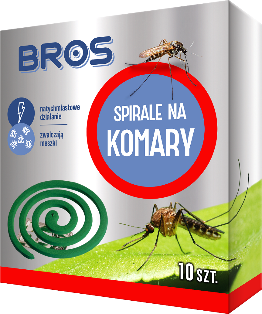 Spirala na komary 10 sztuk BROS - Bricomarche.pl