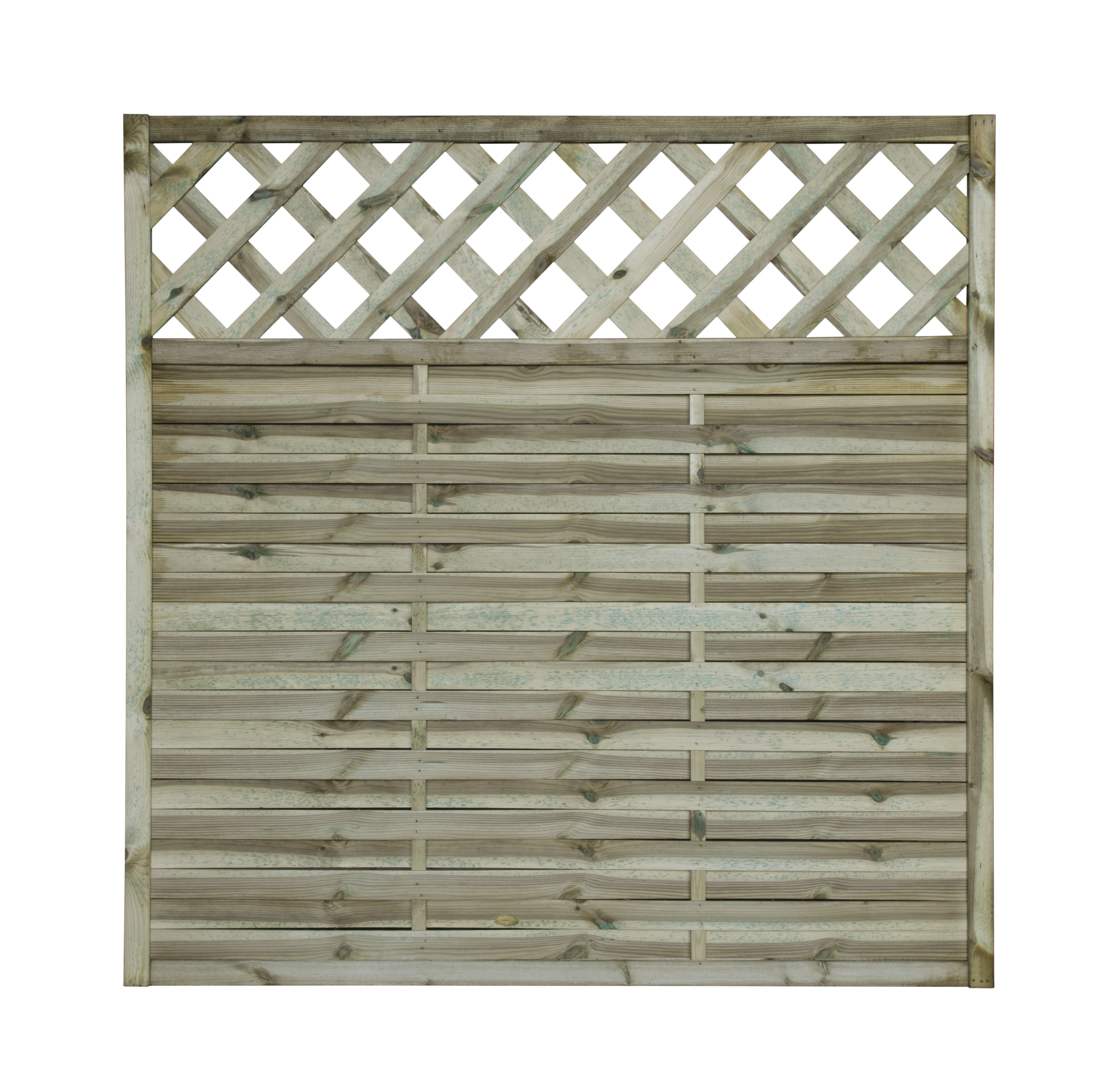 Płot lamelowy kratka 180 x 180 R25 x 55 L5 x 60 STELMET - Bricomarche.pl