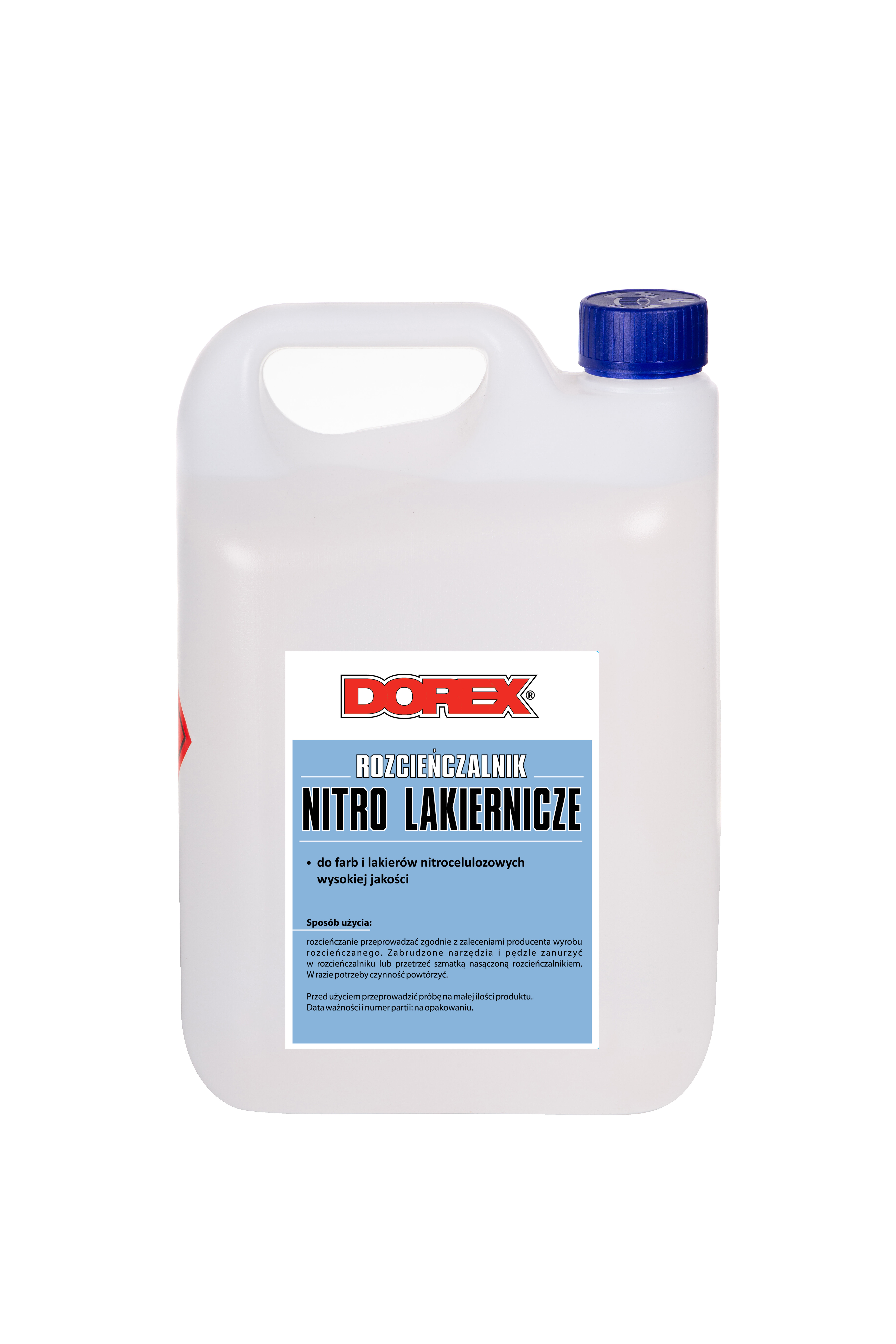 Rozcieńczalnik Nitro lakiernicze 5 l Dorex - Bricomarche.pl Rozcieńczalnik Nitro lakiernicze 5 l Dorex - Bricomarche.pl