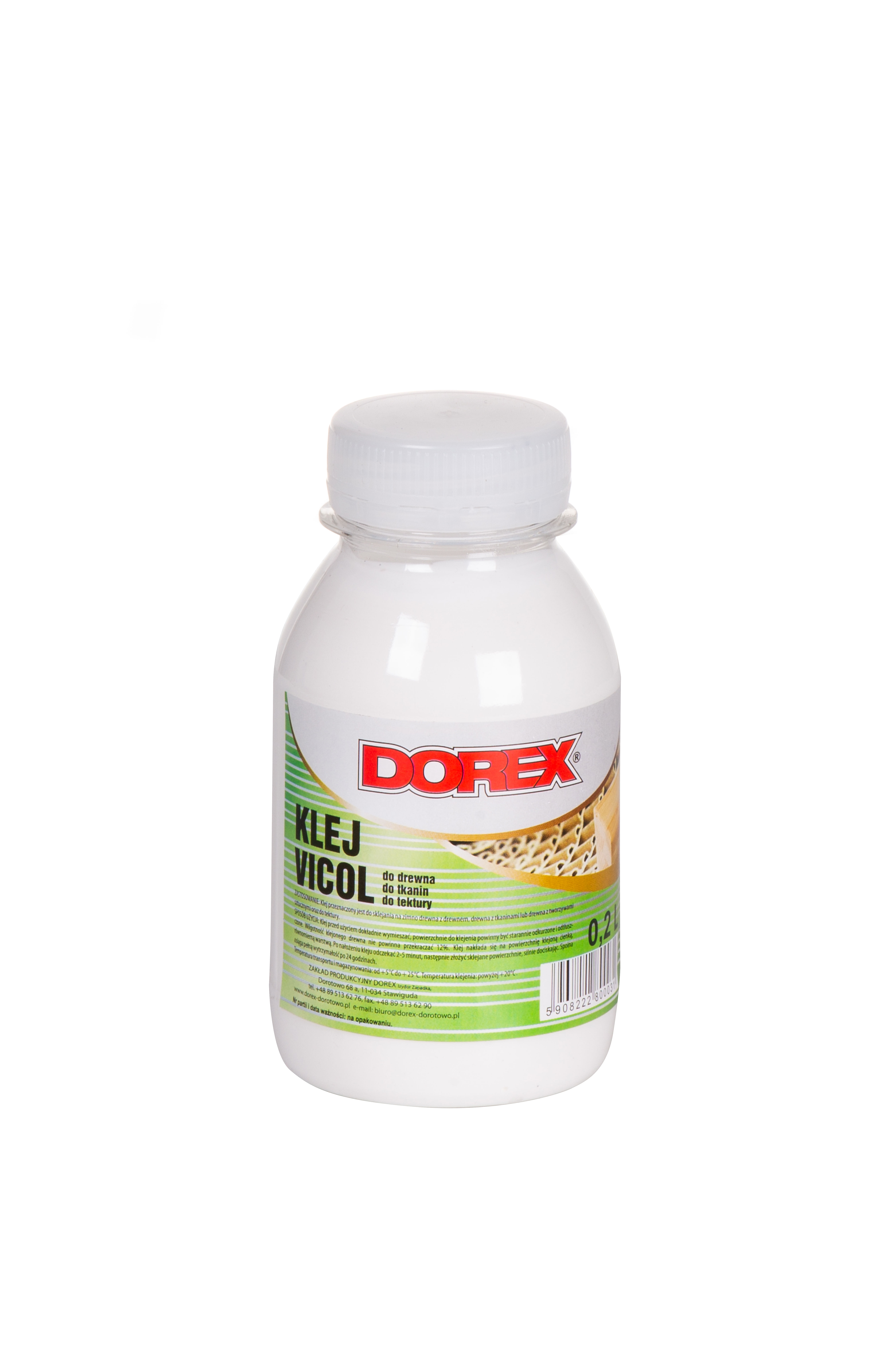 Klej Vicol 0,2 l słoik Dorex - Bricomarche.pl