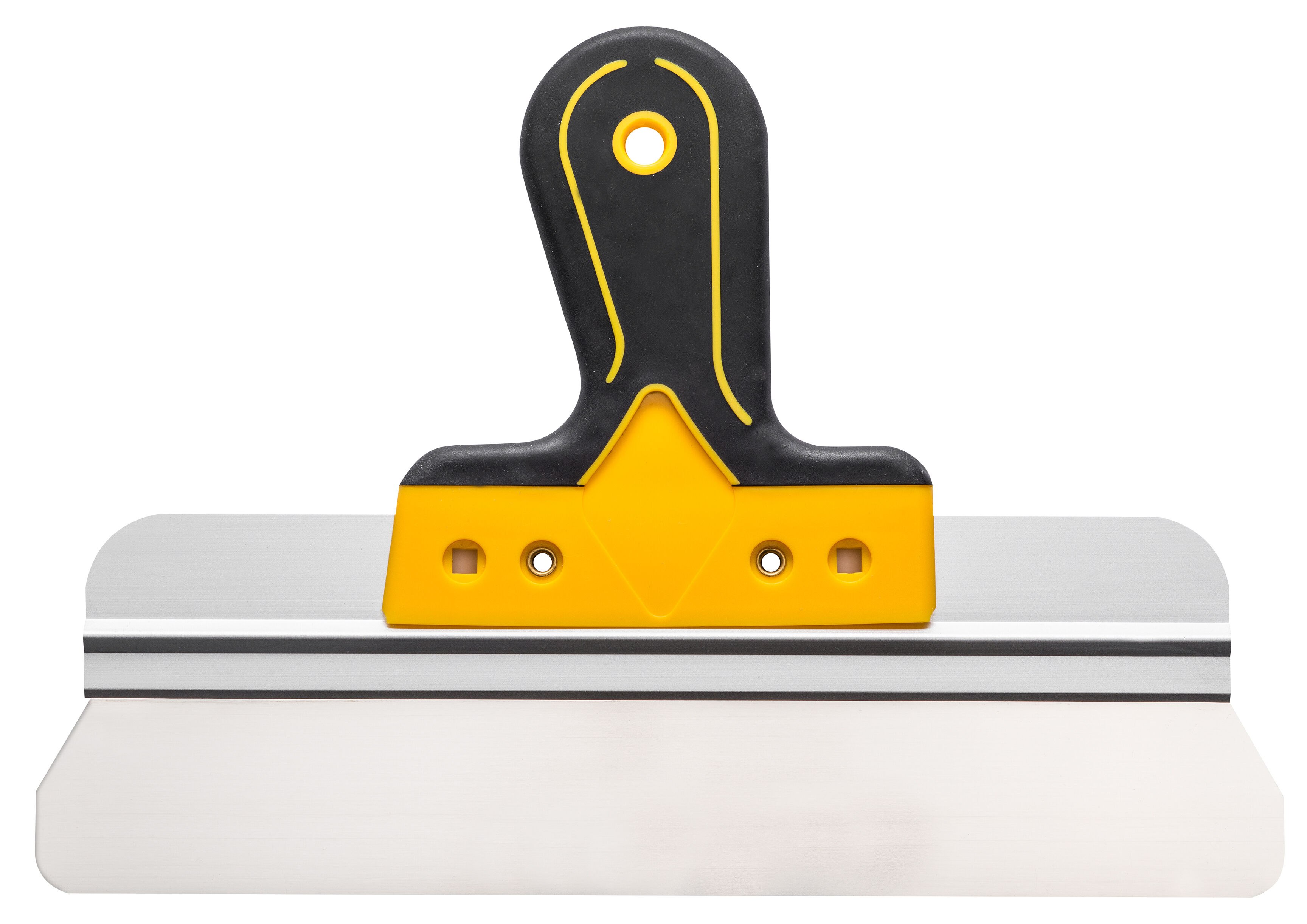 Szpachla trapezowa 60 cm stal nierdzewna rączka 2K HARDY - Bricomarche.pl