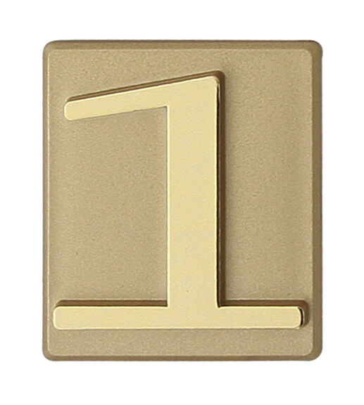 Cyfra "1" INV złota - Bricomarche.pl