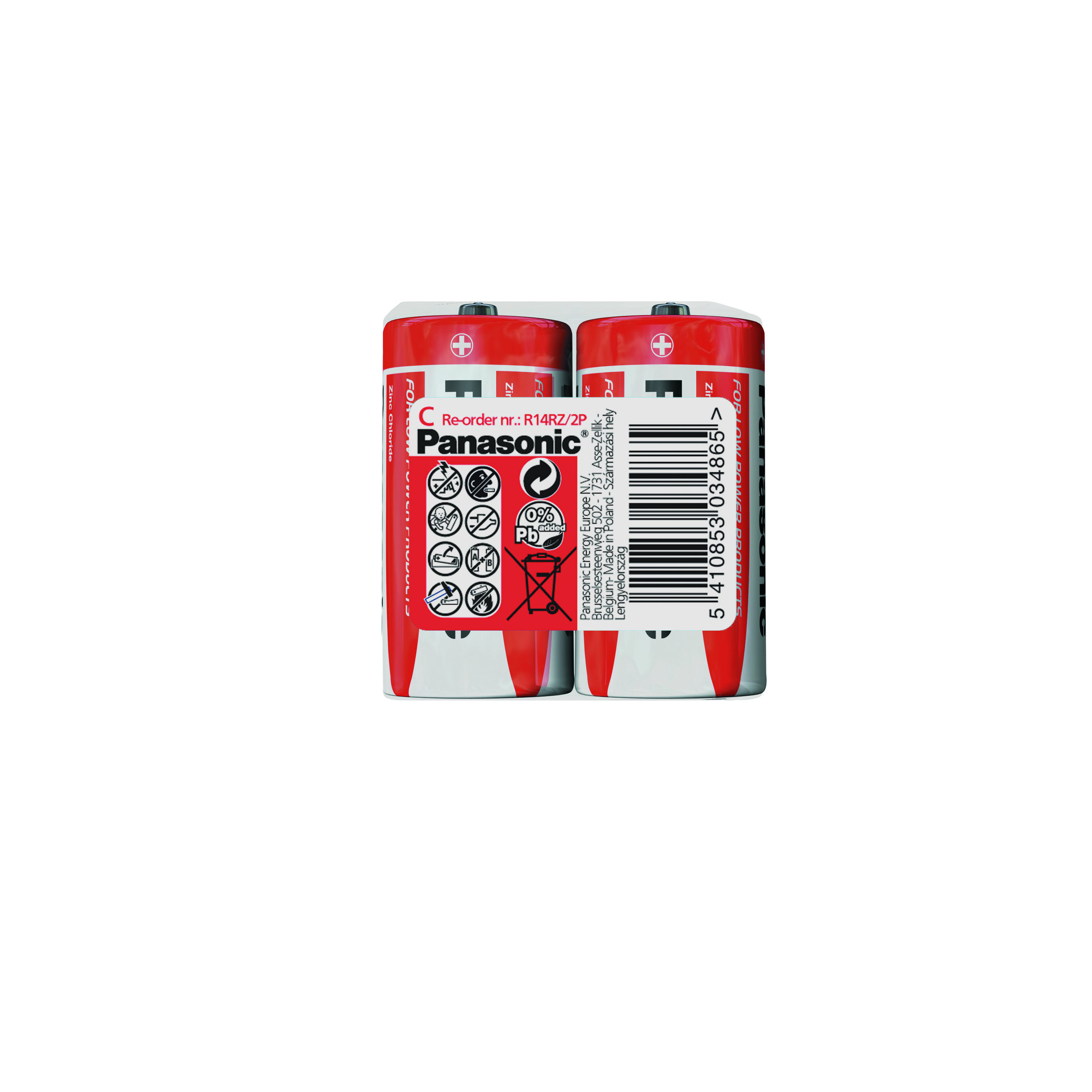 Bateria cynkowo węglowa R14/2T C 2 sztuki Panasonic - Bricomarche.pl