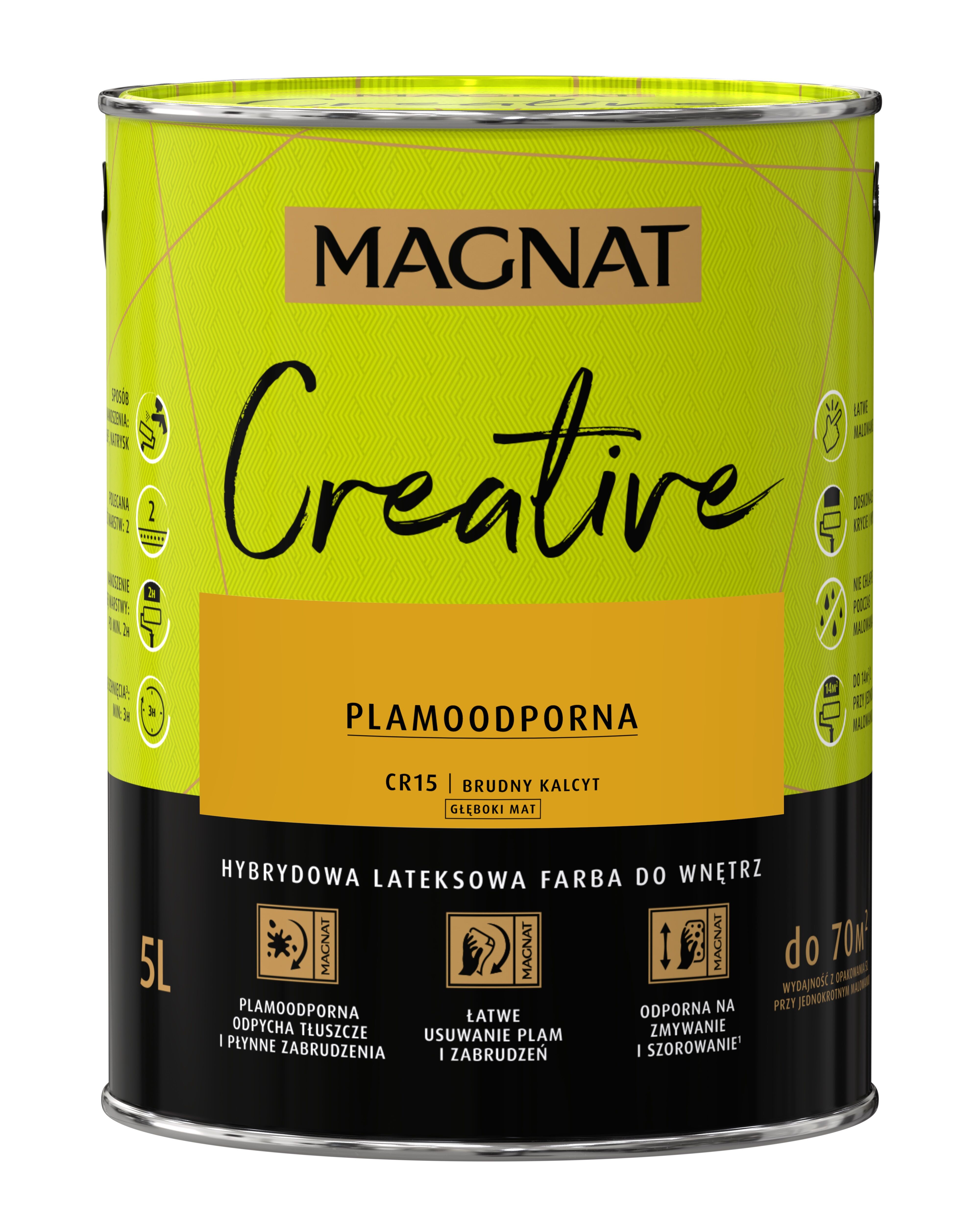 Farba lateksowa MAGNAT Creative brudny kalcyt 5 l - Bricomarche.pl