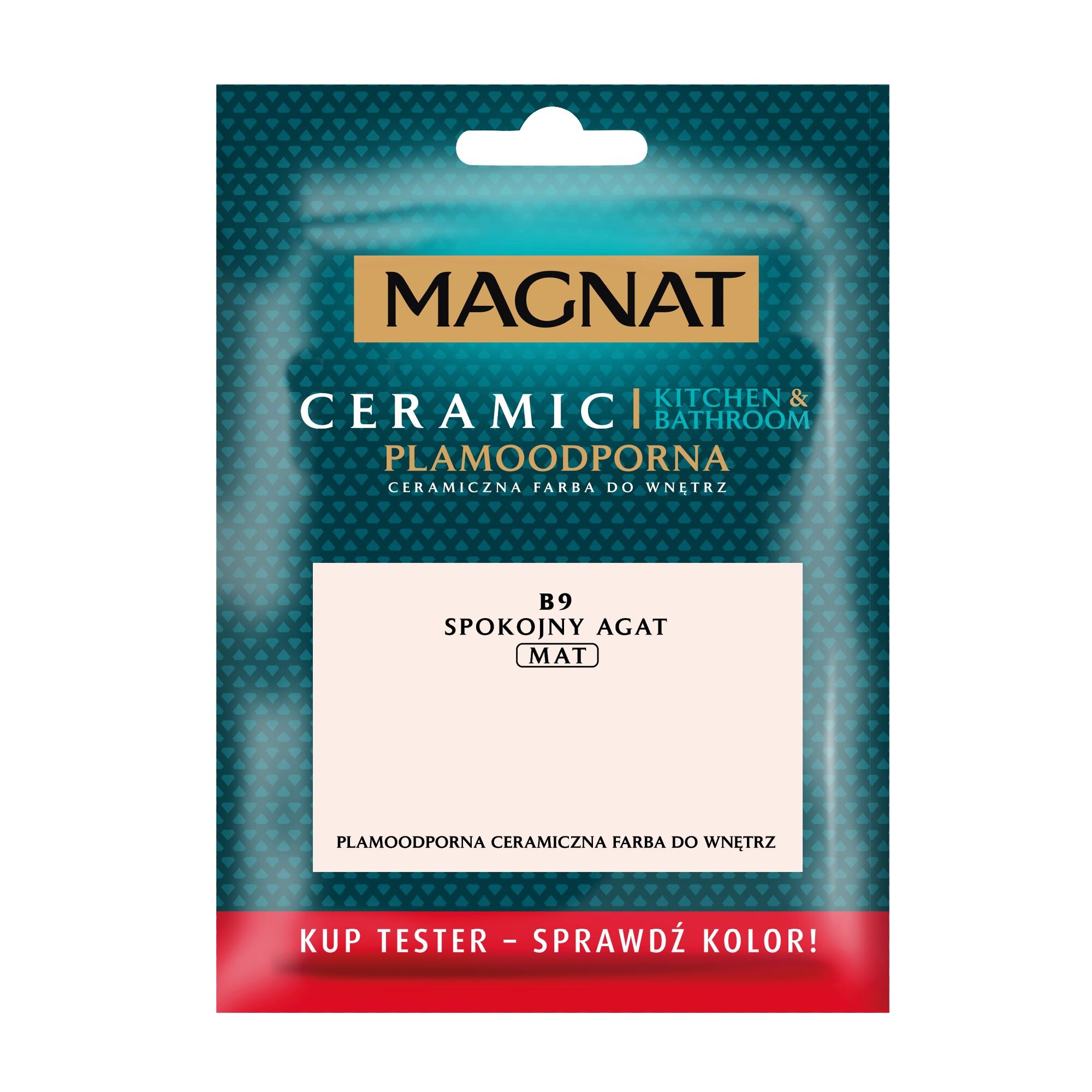 Farba ceramiczna MAGNAT Kitchen&Bathroom TESTER spokojny agat B9 30 ml ...