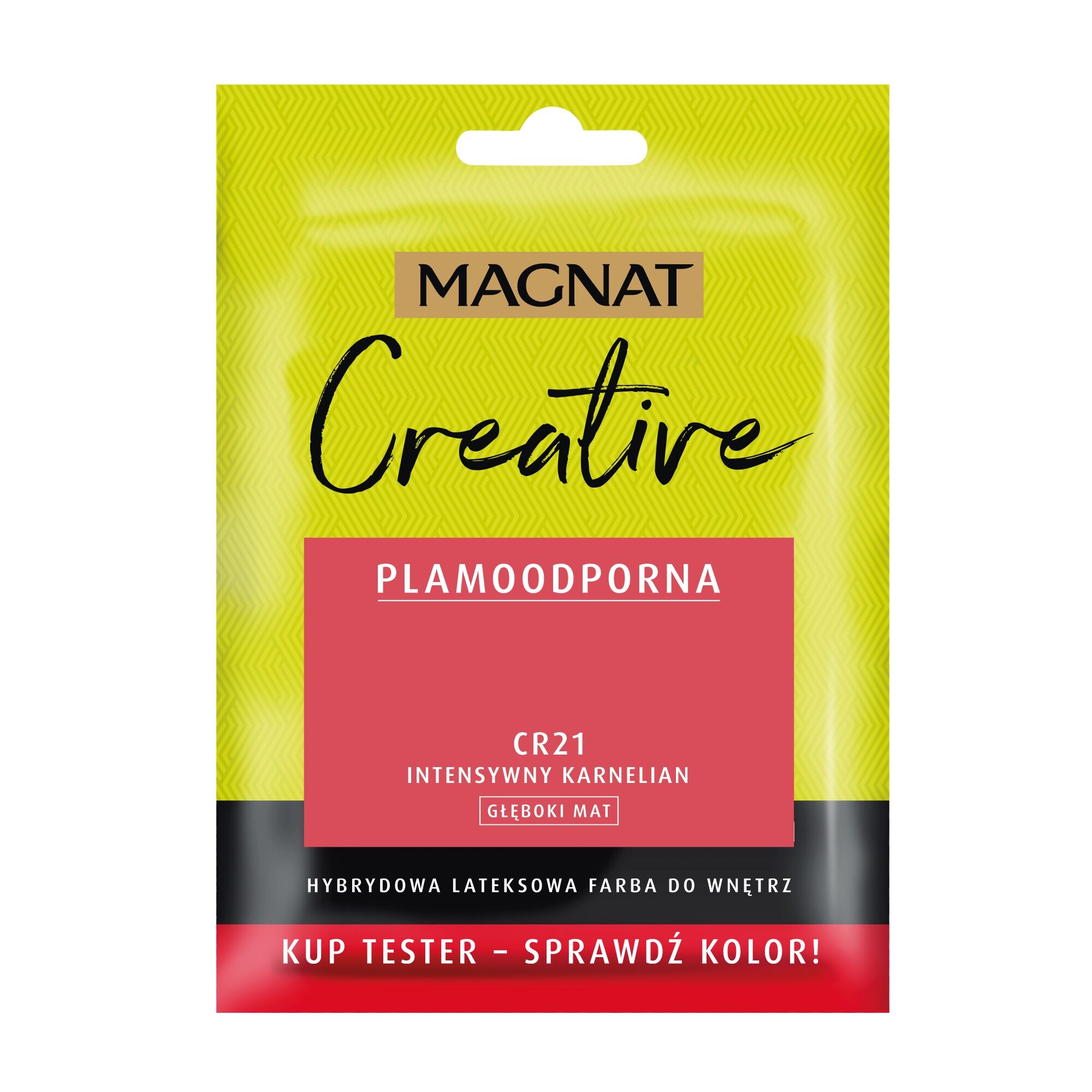 Farba lateksowa MAGNAT Creative TESTER intensywny karnelian 30 ml ...