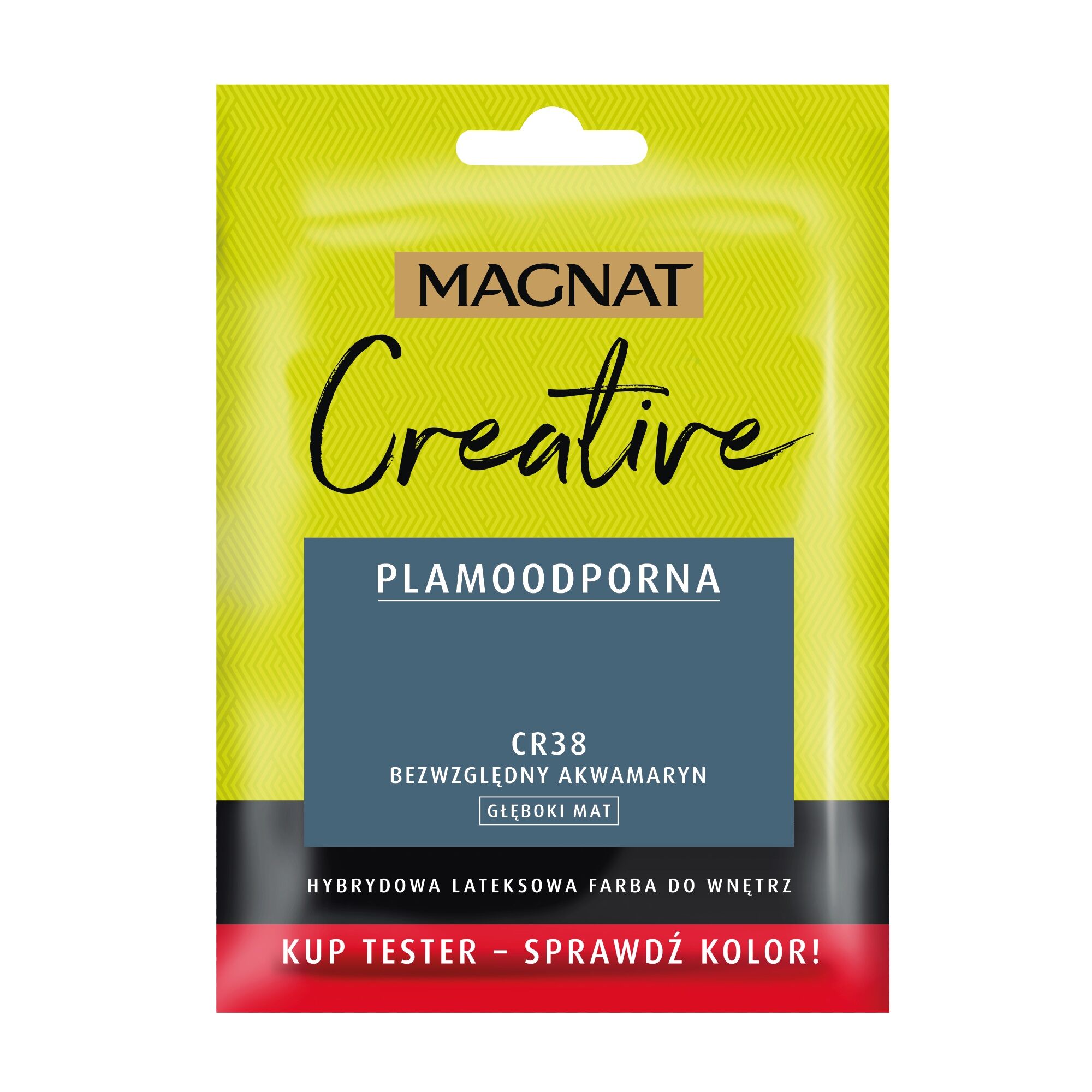 Farba lateksowa MAGNAT Creative TESTER bezwzględny akwamaryn 30 ml ...