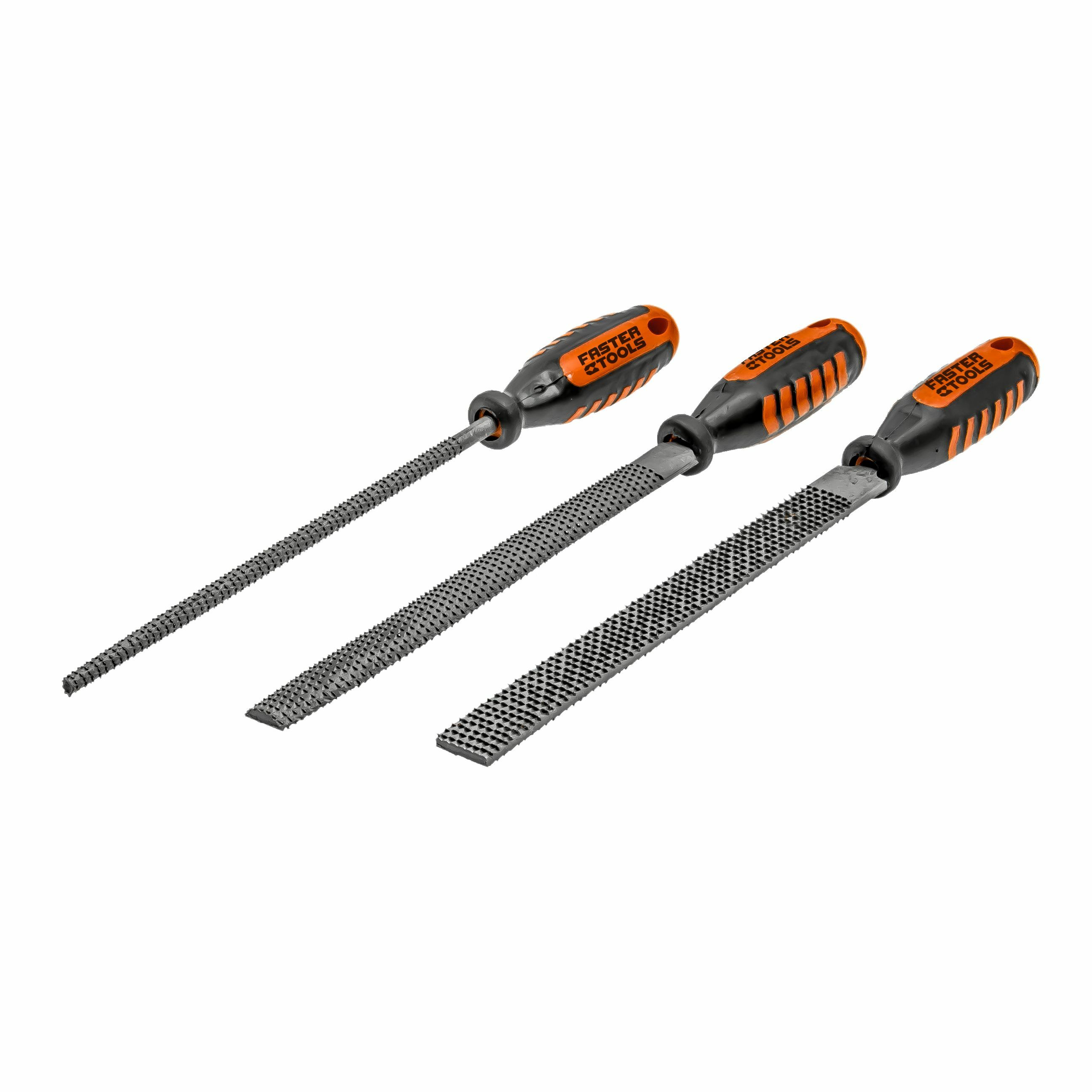 Pilnik tarnik 200 mm - zestaw 3 szt. FASTER TOOLS - Bricomarche.pl