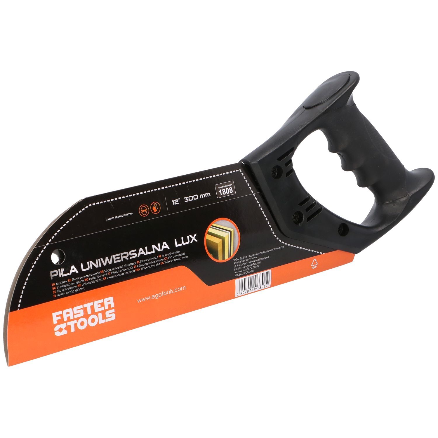 Piła uniwersalna Lux 300 mm FASTER TOOLS - Bricomarche.pl