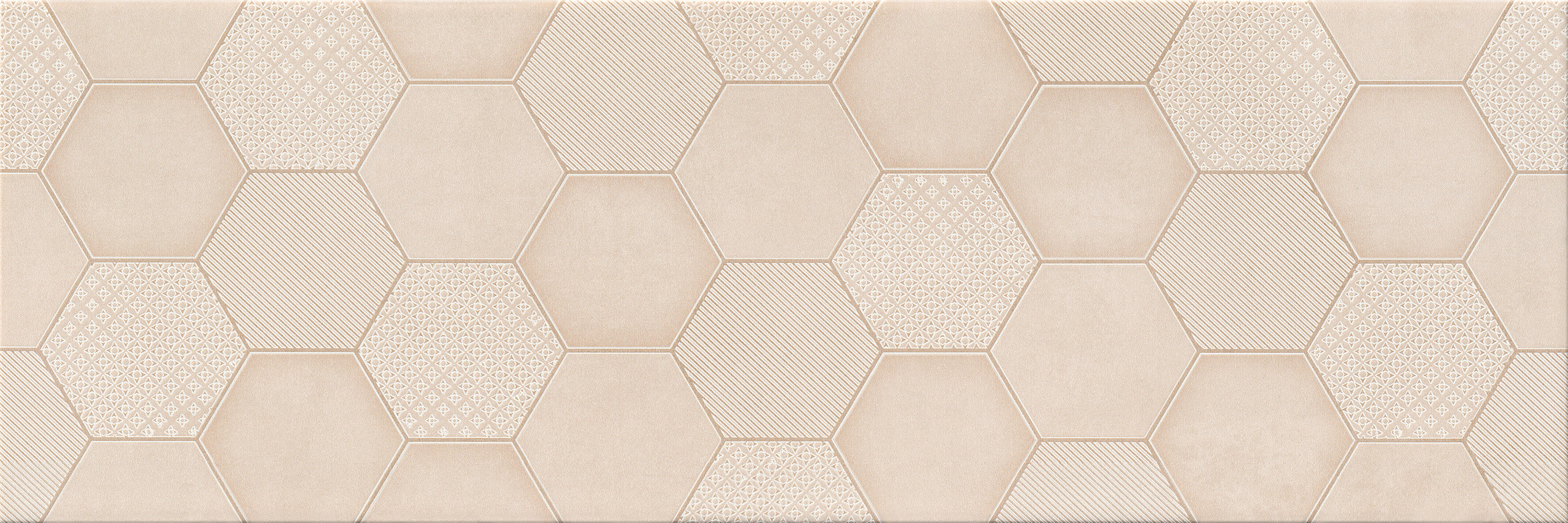 Płytka ścienna BRAZIL HEXAGON CREAM 20 x 60 - Bricomarche.pl