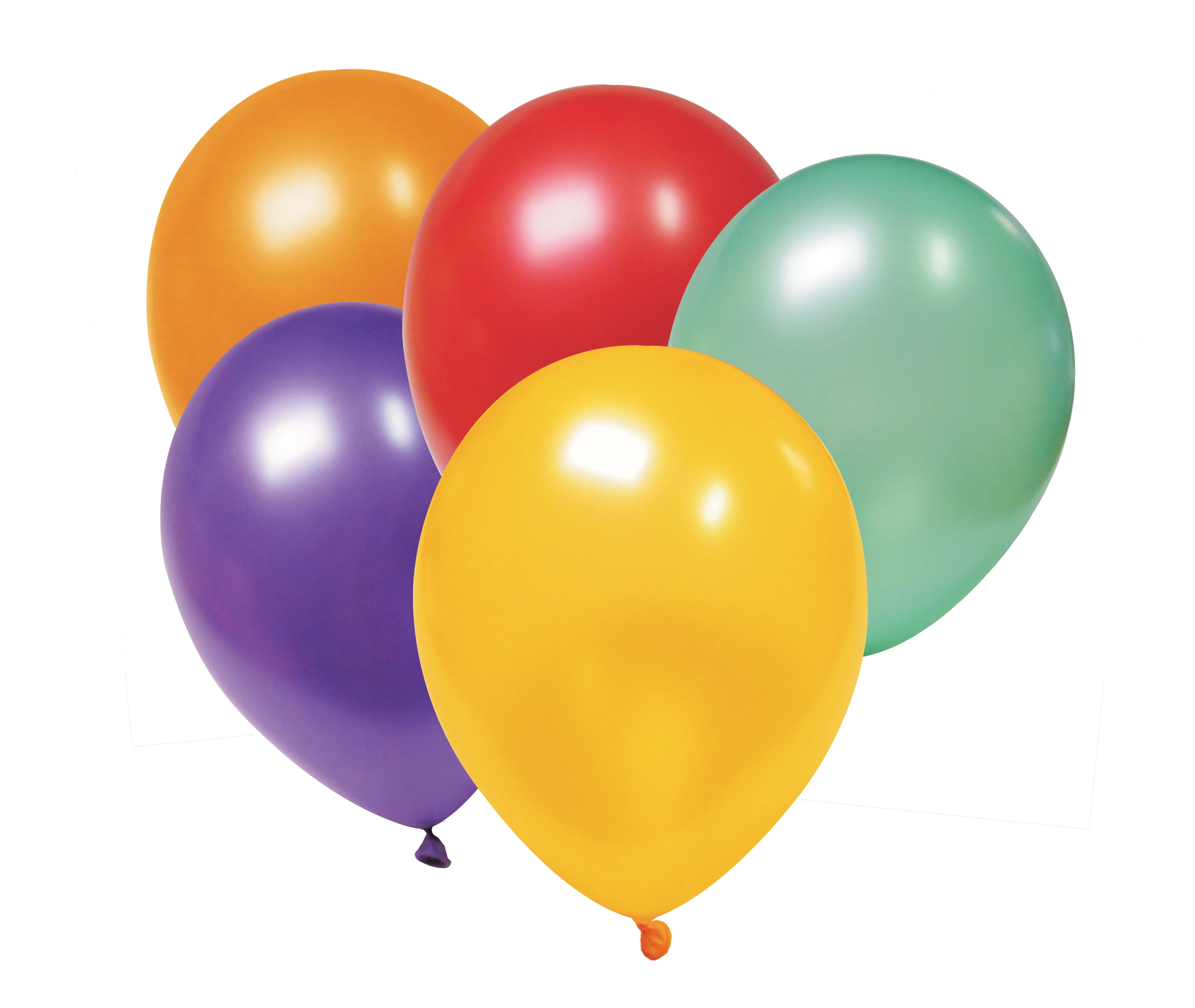 Balon metalizowany 10" mix kolorów 50 sztuk - Bricomarche.pl