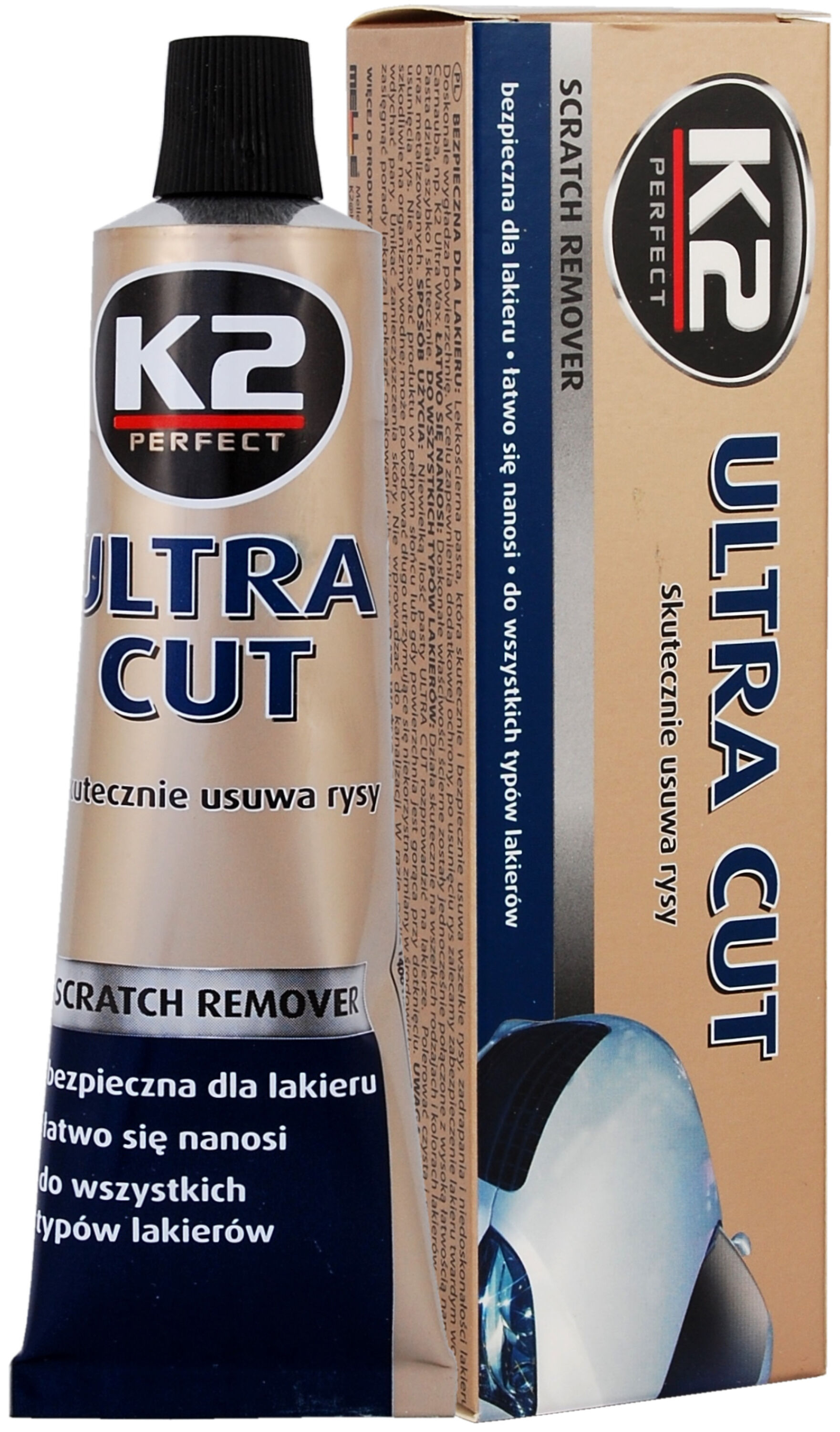 Pasta do usuwania rys ULTRA CUT 100 g K2 - Bricomarche.pl