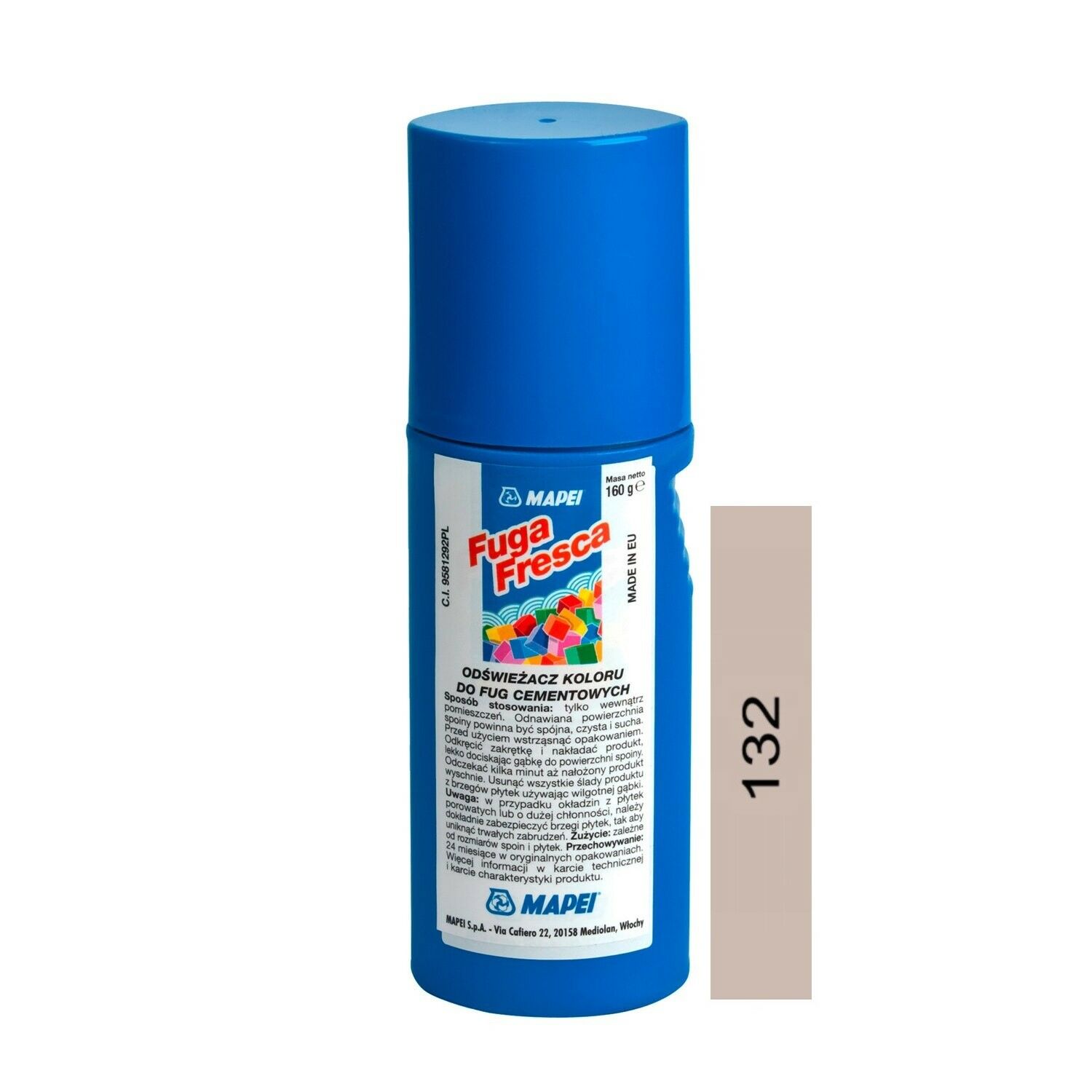 Fuga Fresca - renowator do fug, N.132, 0,160 kg, beż, Mapei - sklep ...