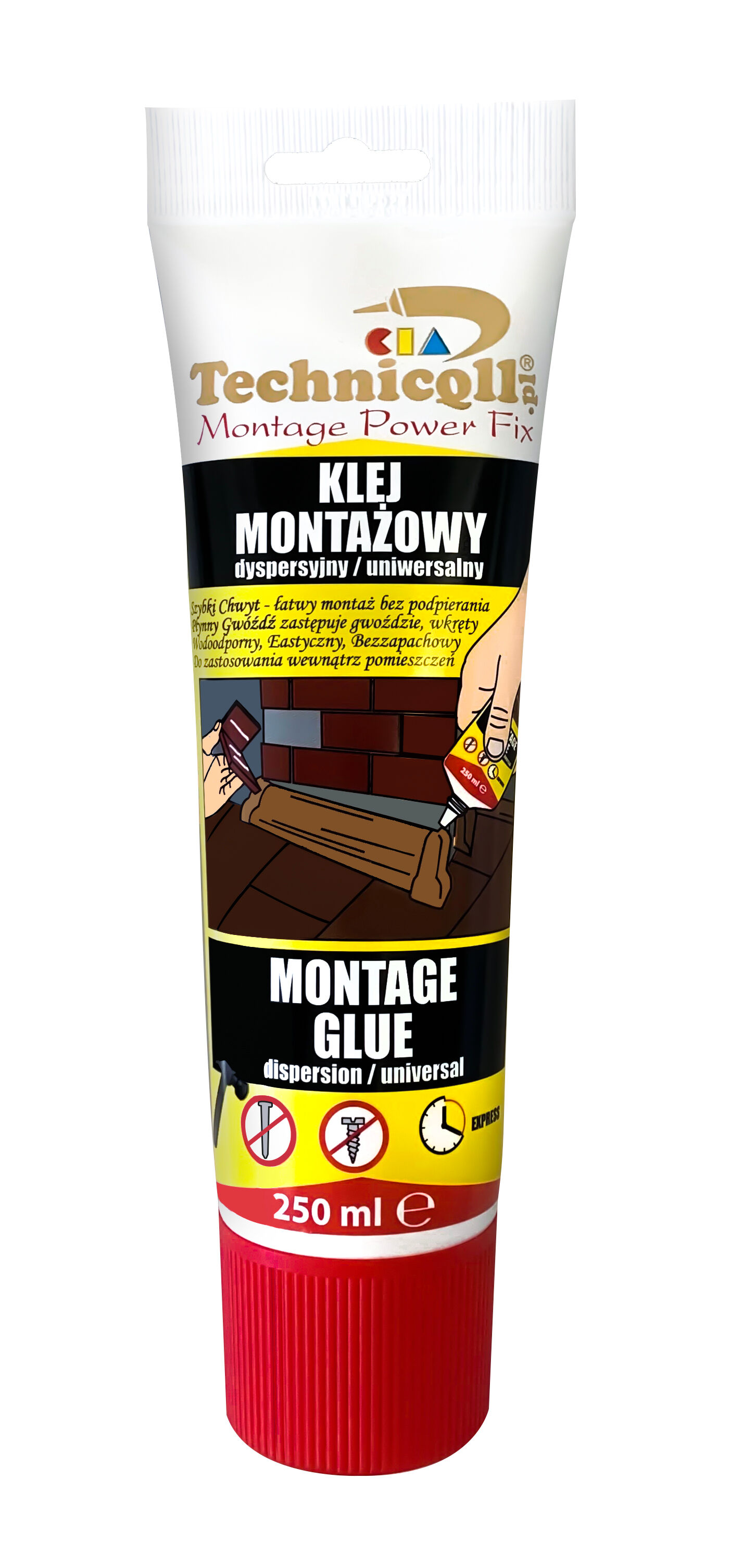 Klej montażowy dyspersyjny 250 ml - Bricomarche.pl