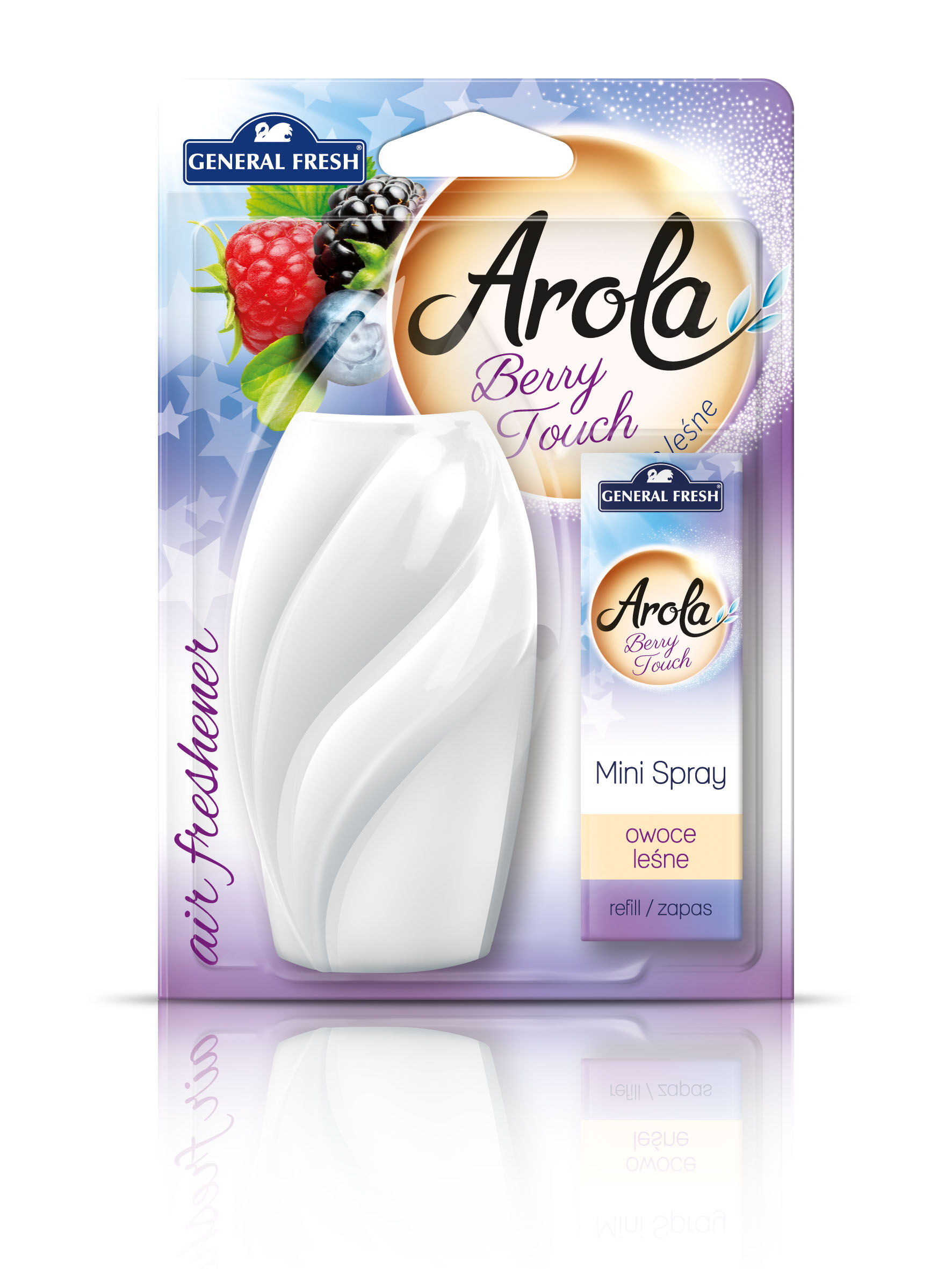 Odświeżacz Mini Spray Arola 15 ml poranna rosa General Fresh ...