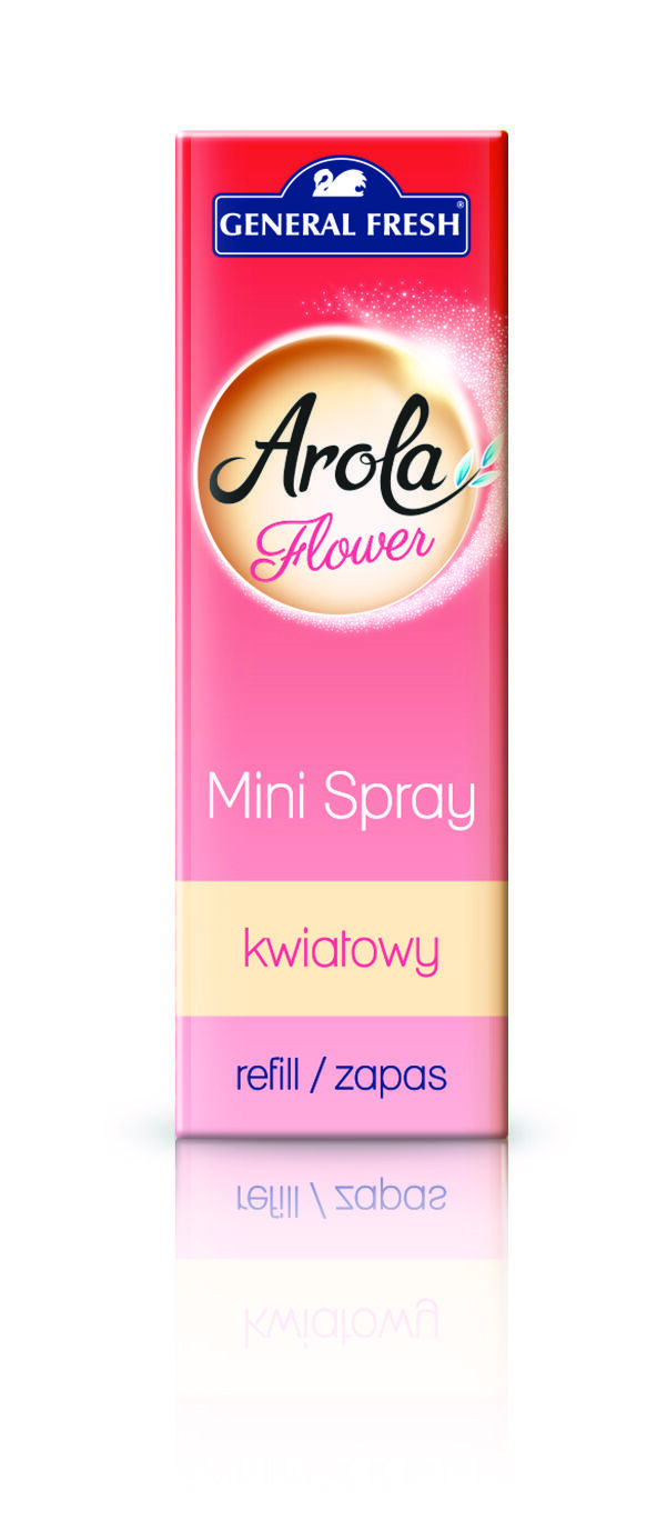 Odświeżacz Arola mini spray - zapas 15 ml kwiat General Fresh ...