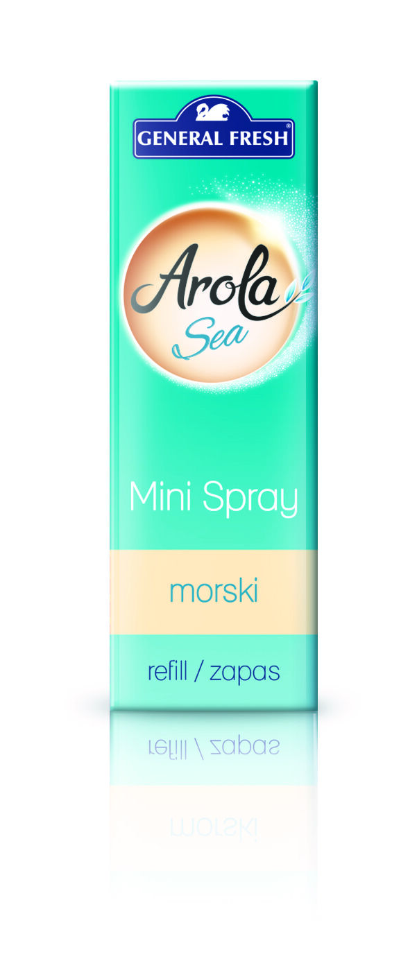 Odświeżacz Arola Mini Spray - zapas 15 ml morze General Fresh ...