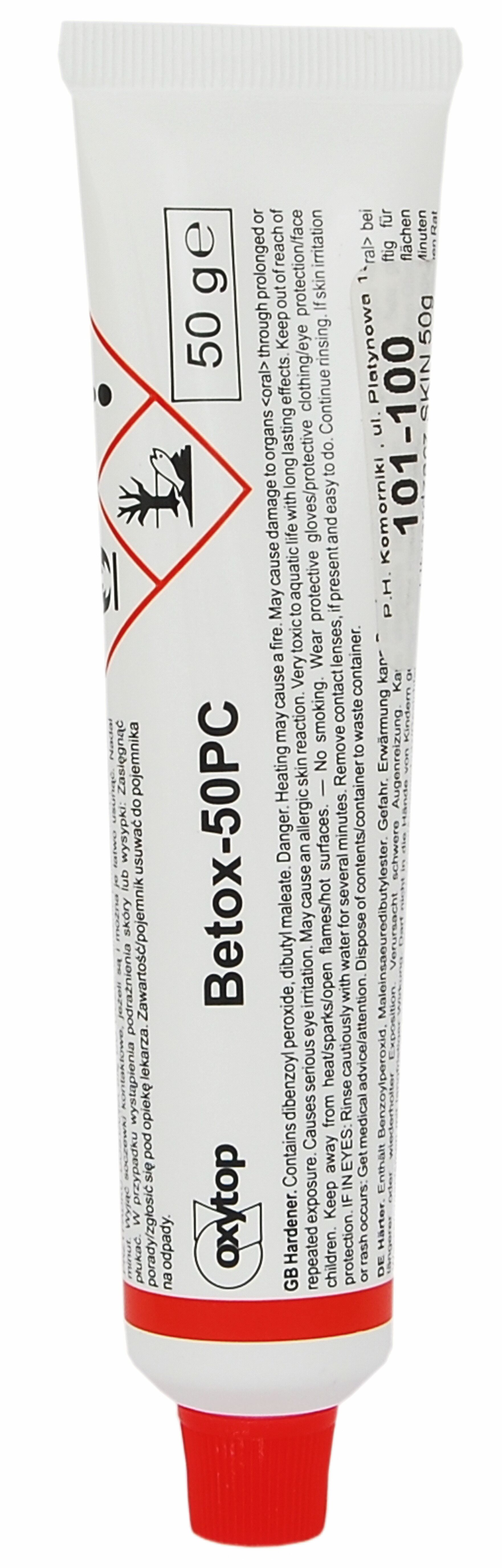 Utwardzacz do szpachli 50PC, 50 g Betox | Bricomarche.pl