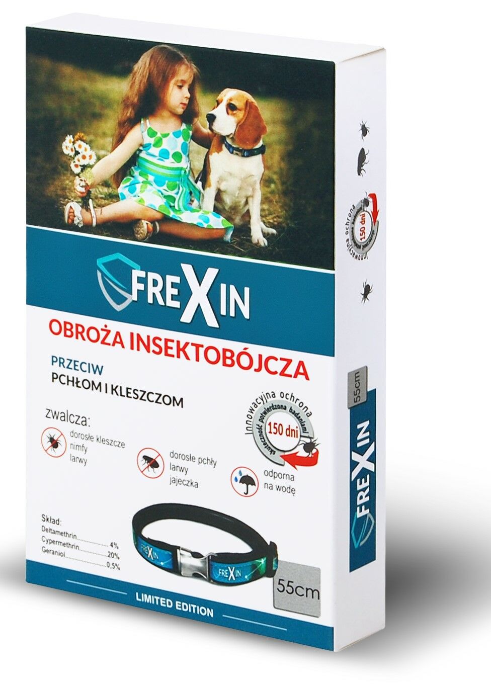 Obroża dla psa 55 cm FREXIN - Bricomarche.pl