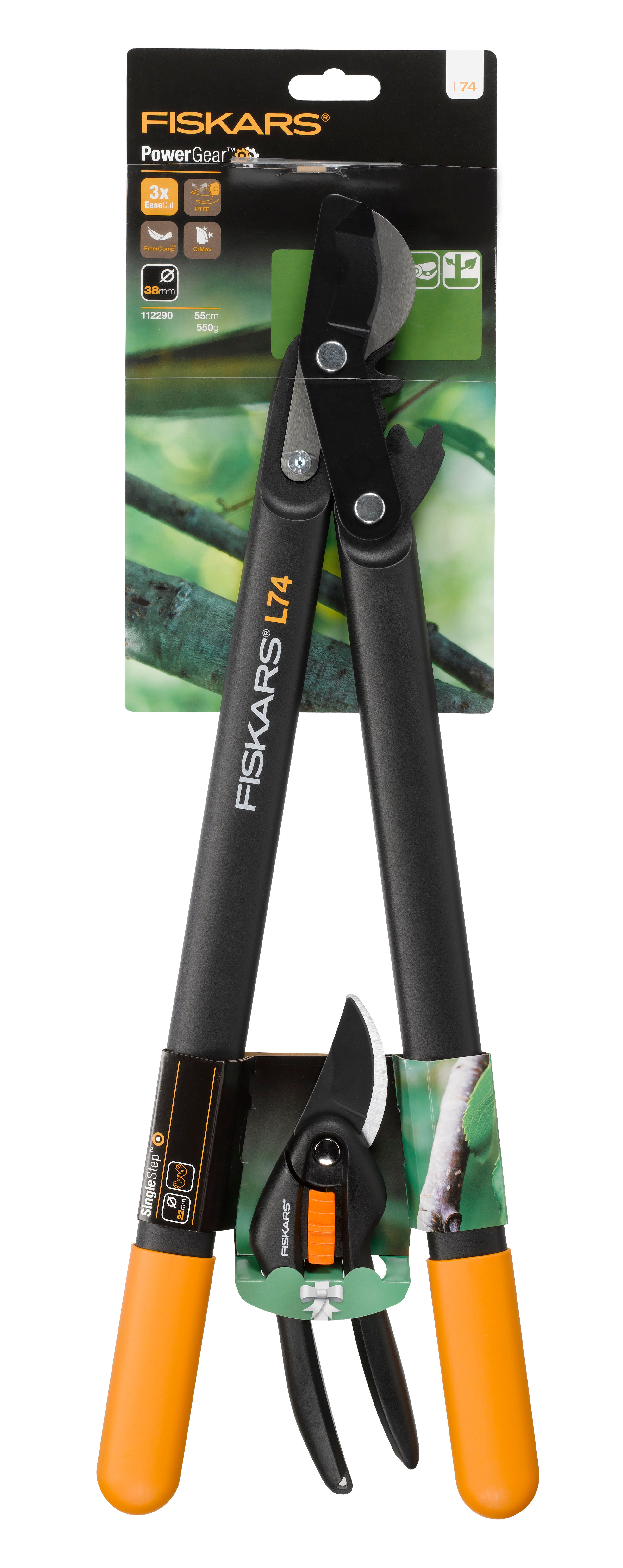 Zestaw sekatorów L74 + P26 Fiskars - Bricomarche.pl