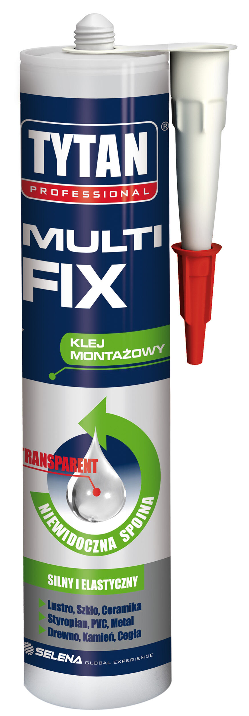 Klej montażowy MultiFix TYTAN PROFESSIONAL bezbarwny 290ml - Bricomarche.pl Klej montażowy MultiFix TYTAN PROFESSIONAL bezbarwny 290ml - Bricomarche.pl