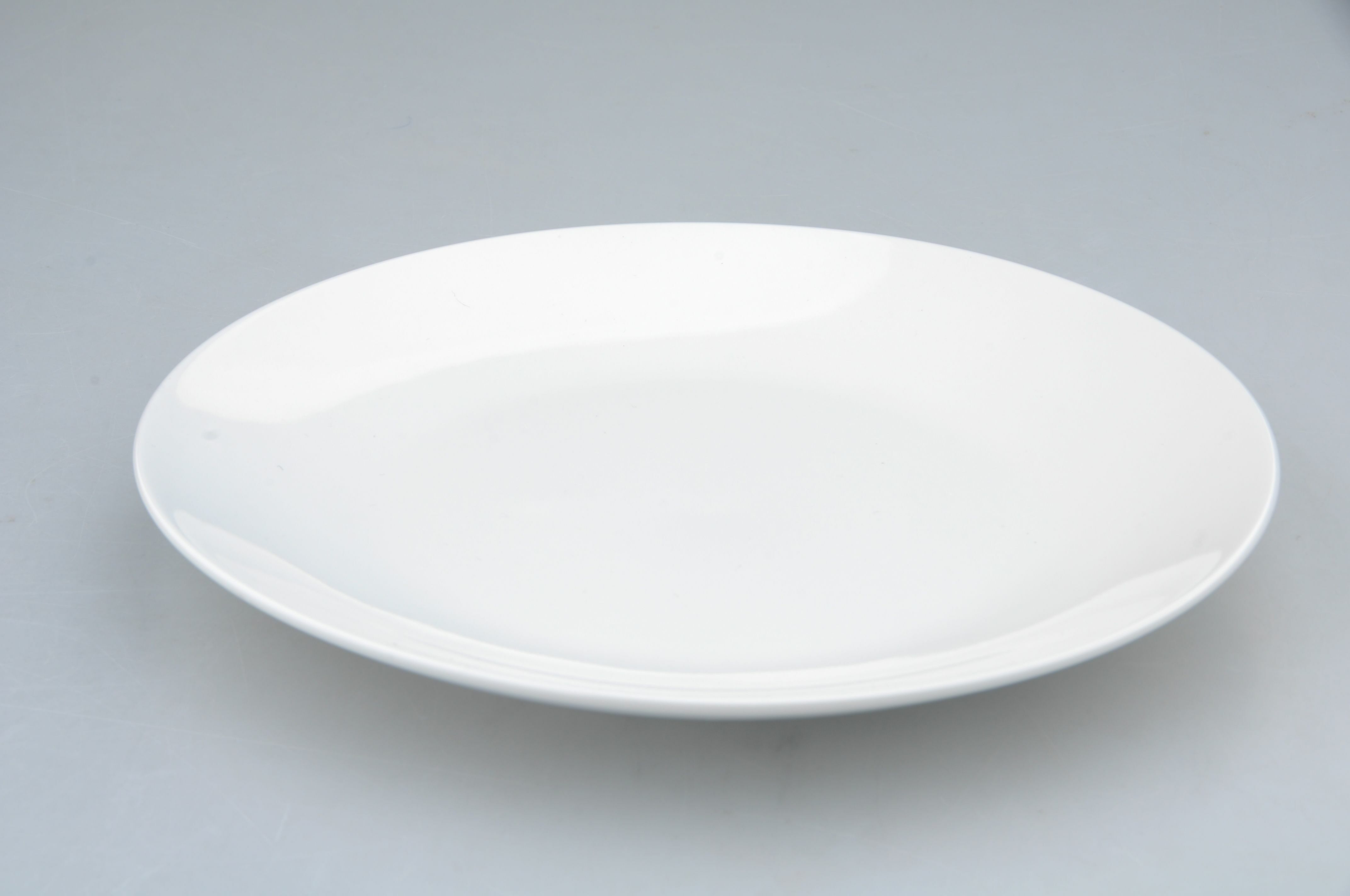 Talerz płytki BELLA 26 cm porcelana kremowa - Bricomarche.pl