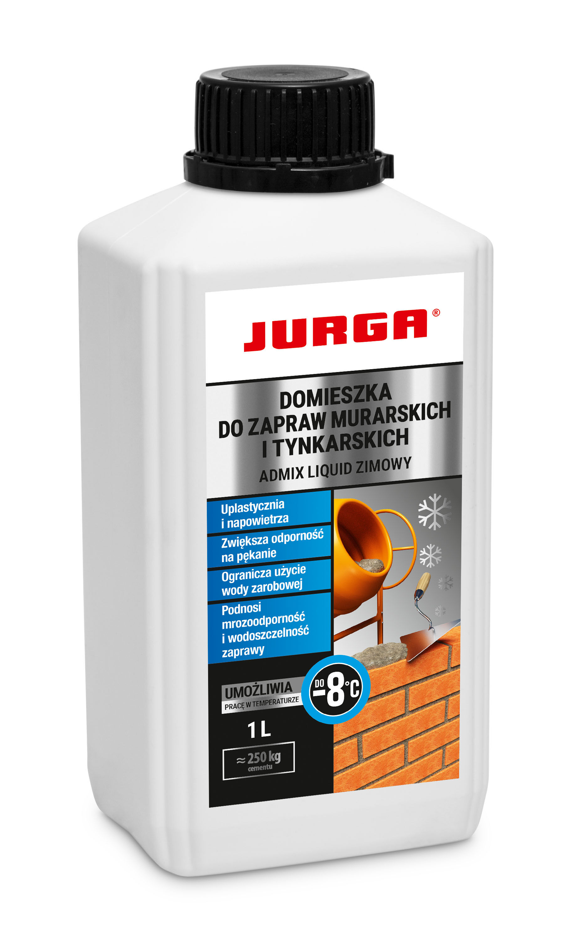 Plastyfikator ADMIX LIQUID ZIMOWY 1 l - Bricomarche.pl