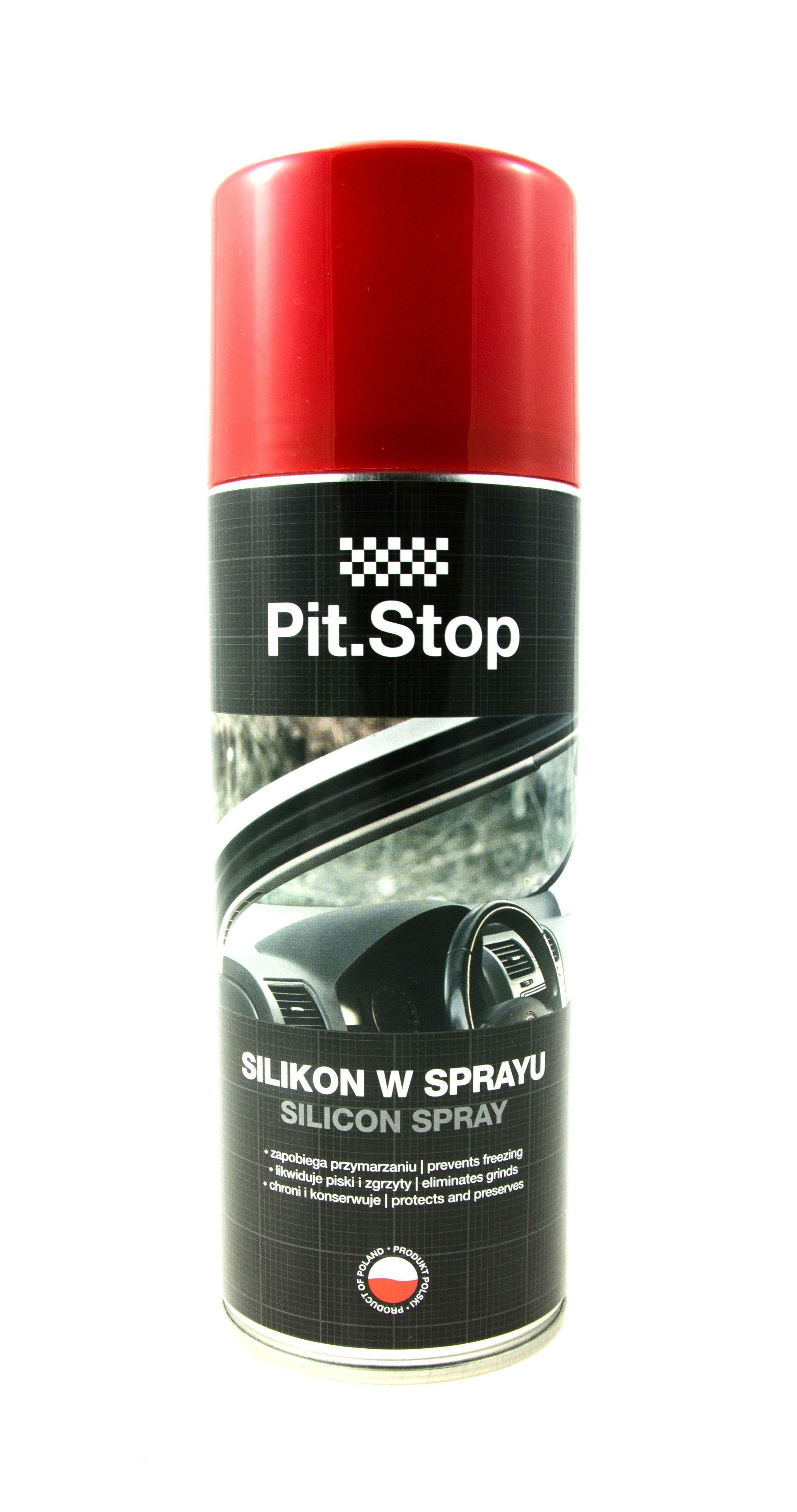 Silikon w sprayu PIT STOP 400ml - Bricomarche.pl
