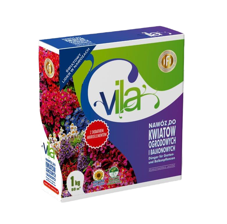 Nawóz do kwiatów ogrodowych i balkonowych 1 kg vila - Bricomarche.pl