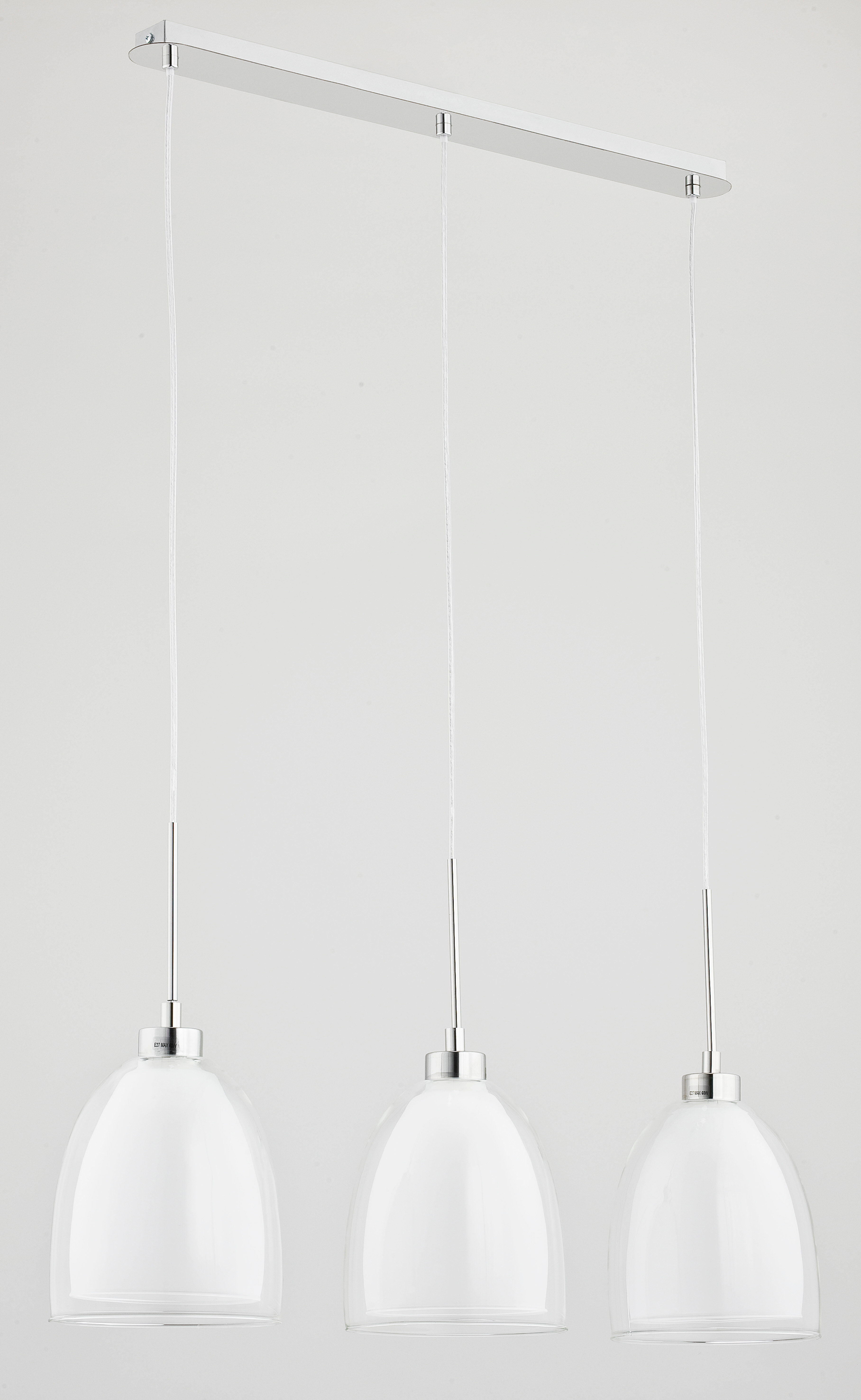 Lampa wisząca Bianco E27 1 x 60 W biały - Bricomarche.pl