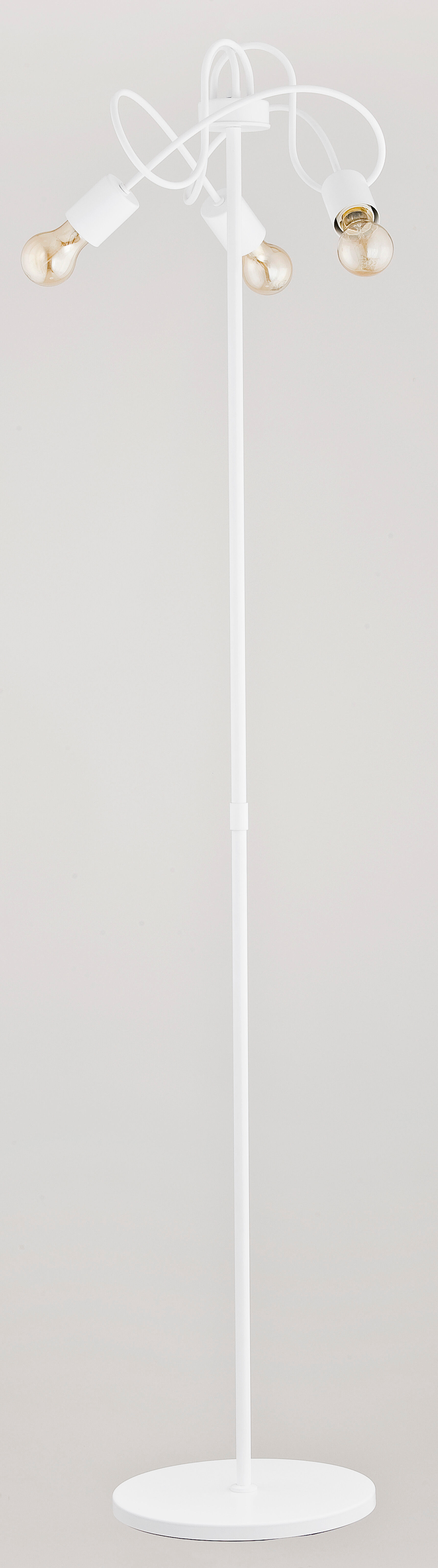 Lampa podłogowa Tango E27 3 x 60 W biały - Bricomarche.pl