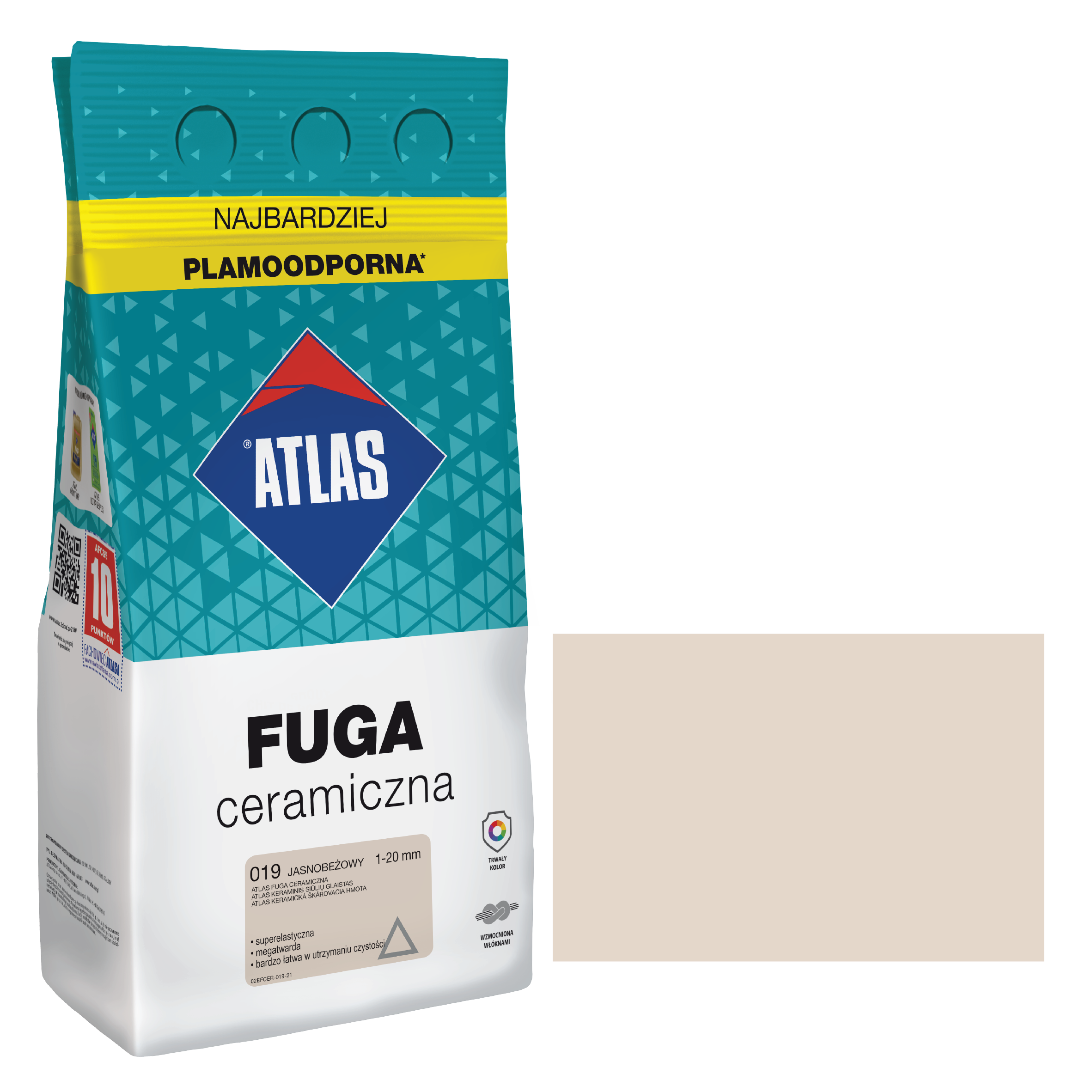 Fuga ceramiczna 019 jasnobeżowy alubag 5 kg - Bricomarche.pl