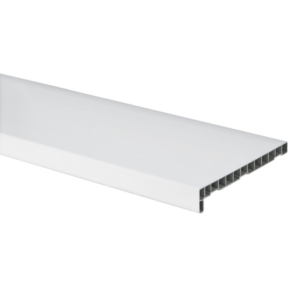 Parapet wewnętrzny PVC 30 x 156 cm biały Plasti King - Bricomarche.pl