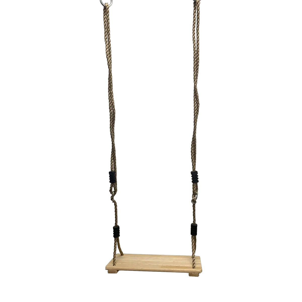 Huśtawka z drewna litego z linami 1,8 m - Bricomarche.pl