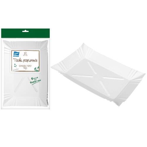 Tacki papierowe Green for Tomorrow 12 sztuk - Bricomarche.pl