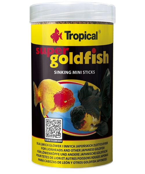 Pokarm dla złotych rybek Super goldFish mini Sticks 250 ml / 150 g ...