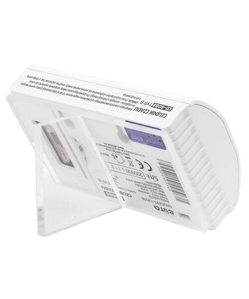 Czujnik czadu "EURA" CD-80B8 bateryjny, DC 3V, LCD; zgodne z normą PN ...