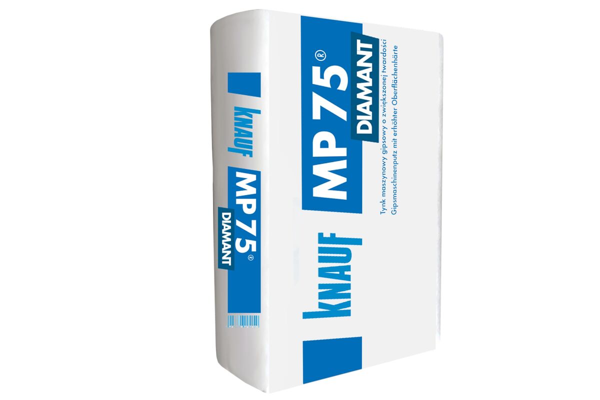 Tynk maszynowy MP 75 Diamant 20 kg Knauf - Bricomarche.pl
