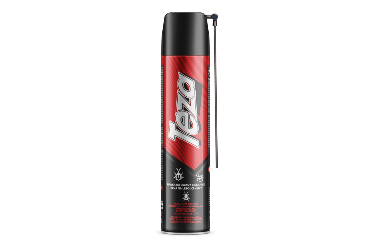 Spray pianka na owady biegające 400 ml Teza - Bricomarche.pl