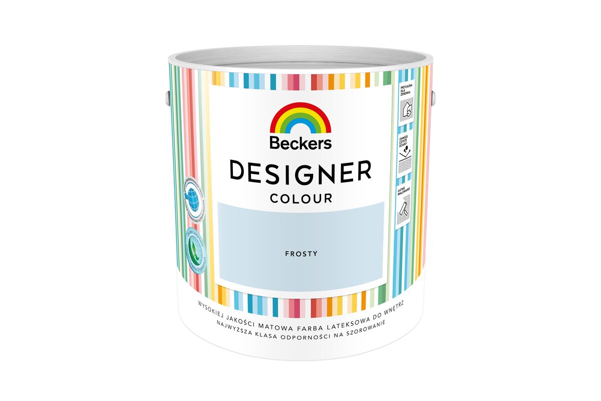 Farba lateksowa Beckers Designer Colour Frosty 2,5 l - Bricomarche.pl