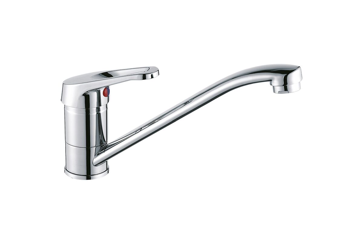 Bateria zlewozmywakowa stojąca GRACE BKY 060D chrom Kuchinox - Bricomarche.pl