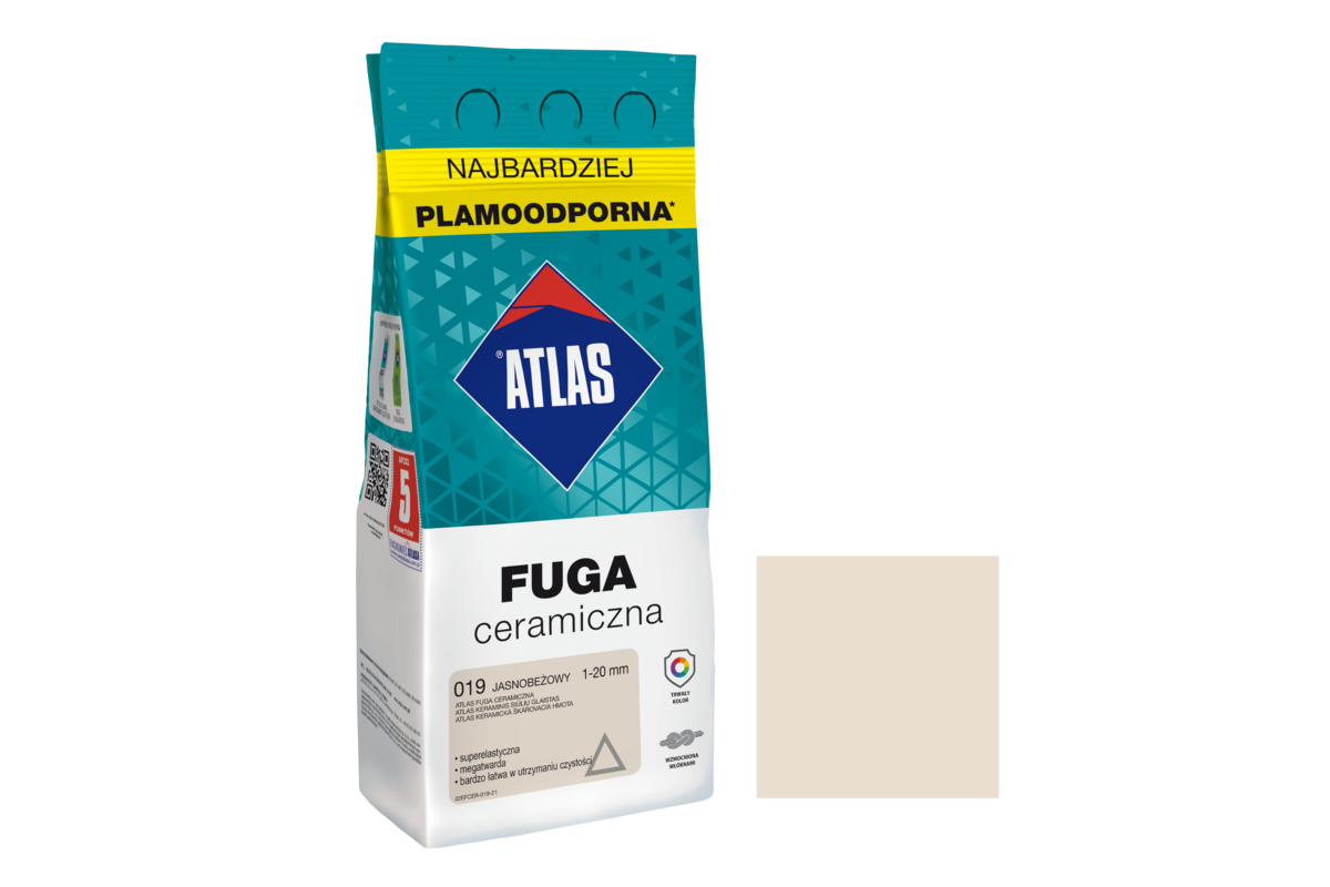 Fuga Ceramiczna 019 jasnobeżowy alubag 2 kg - Bricomarche.pl